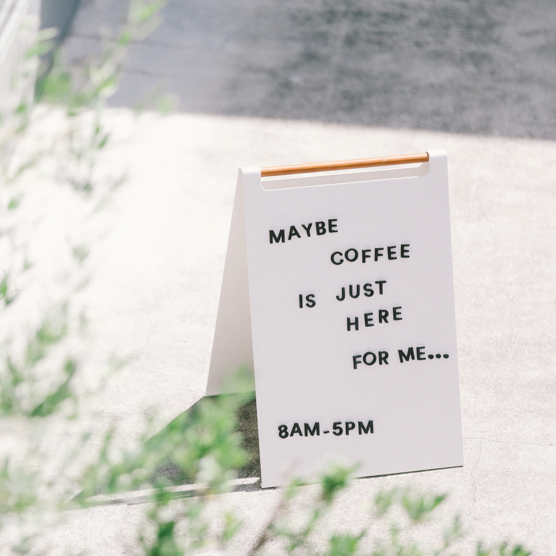 Folding Stand Sign