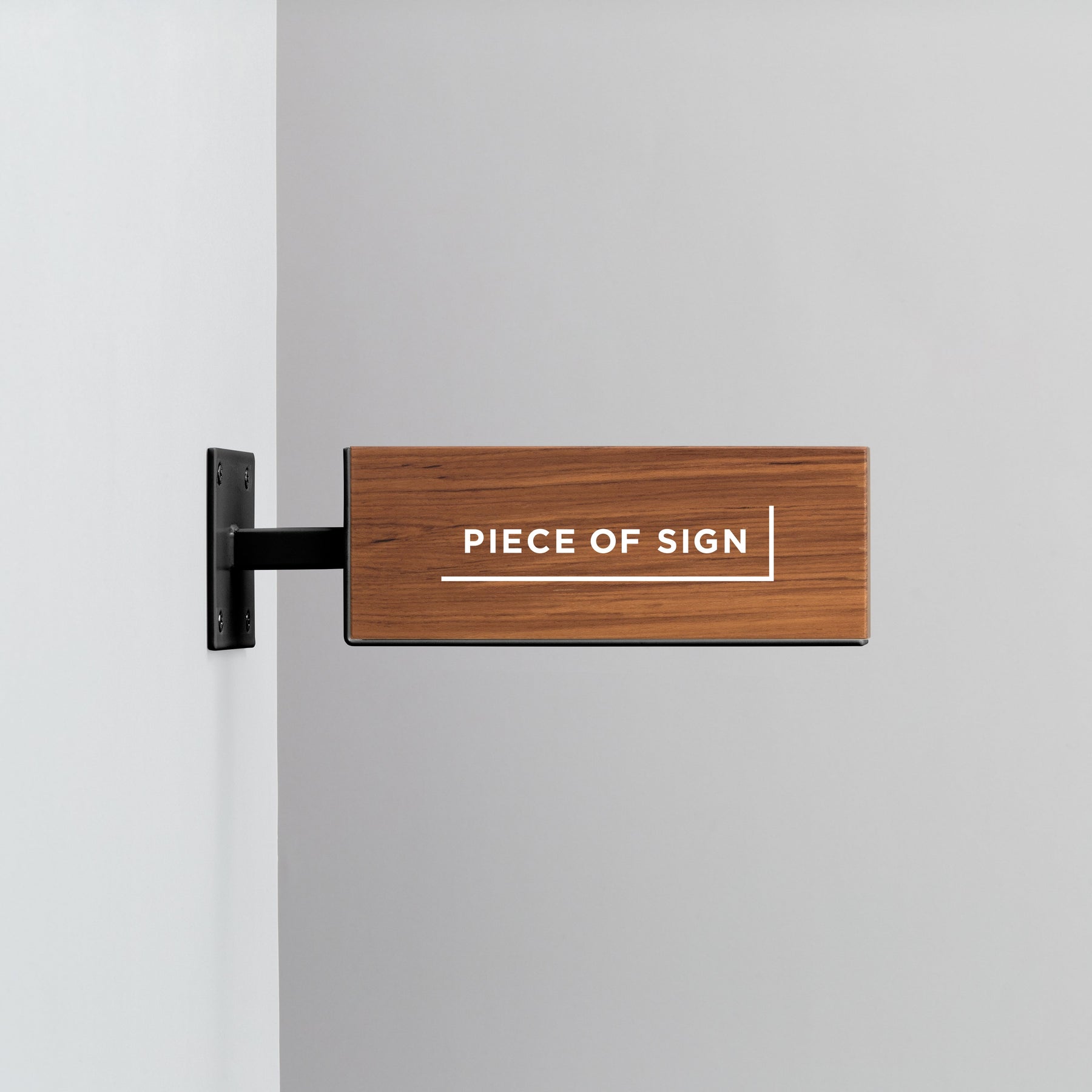 Block Wall Sign