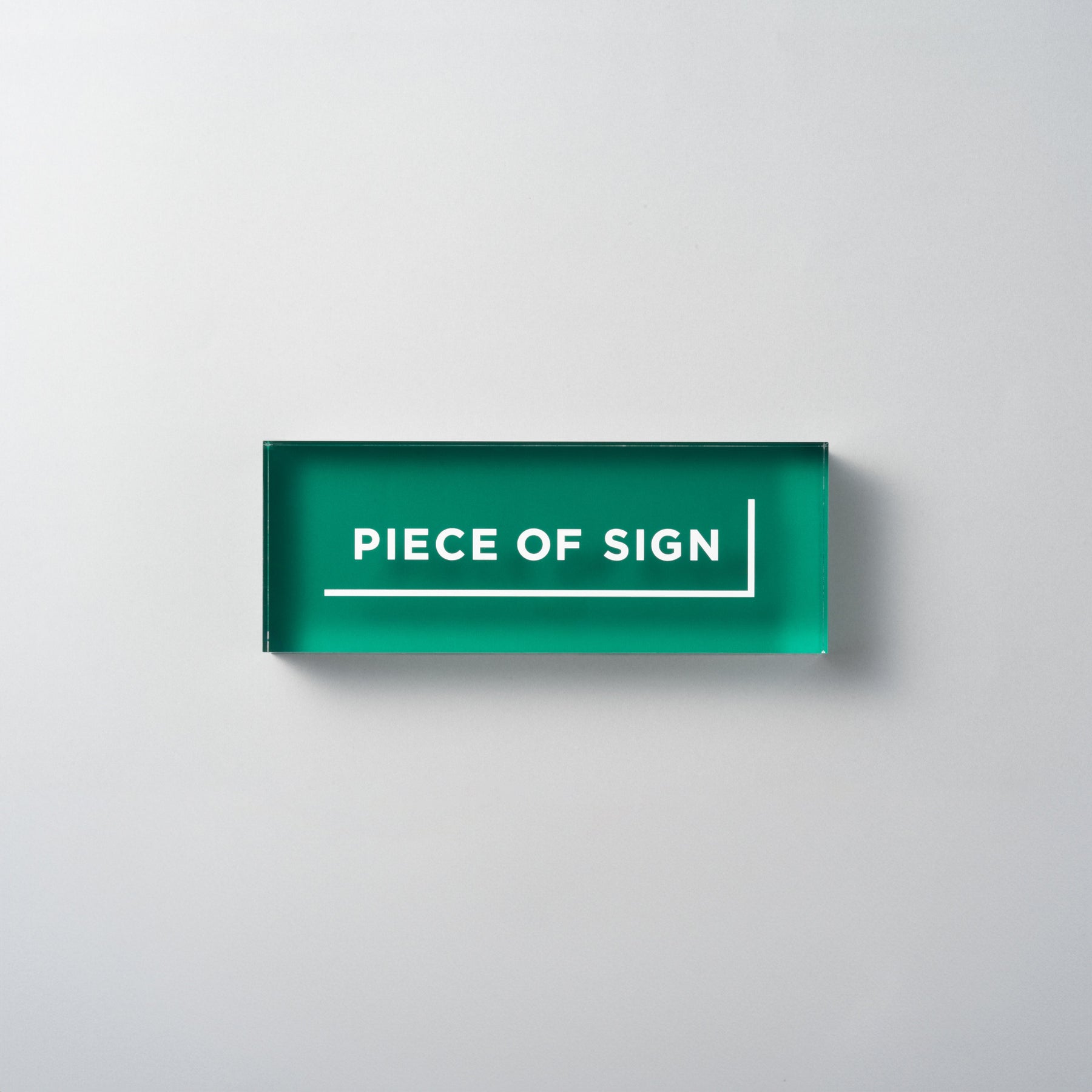 COUNTER / TABLE TOP SIGN - Acrylic Color Printing