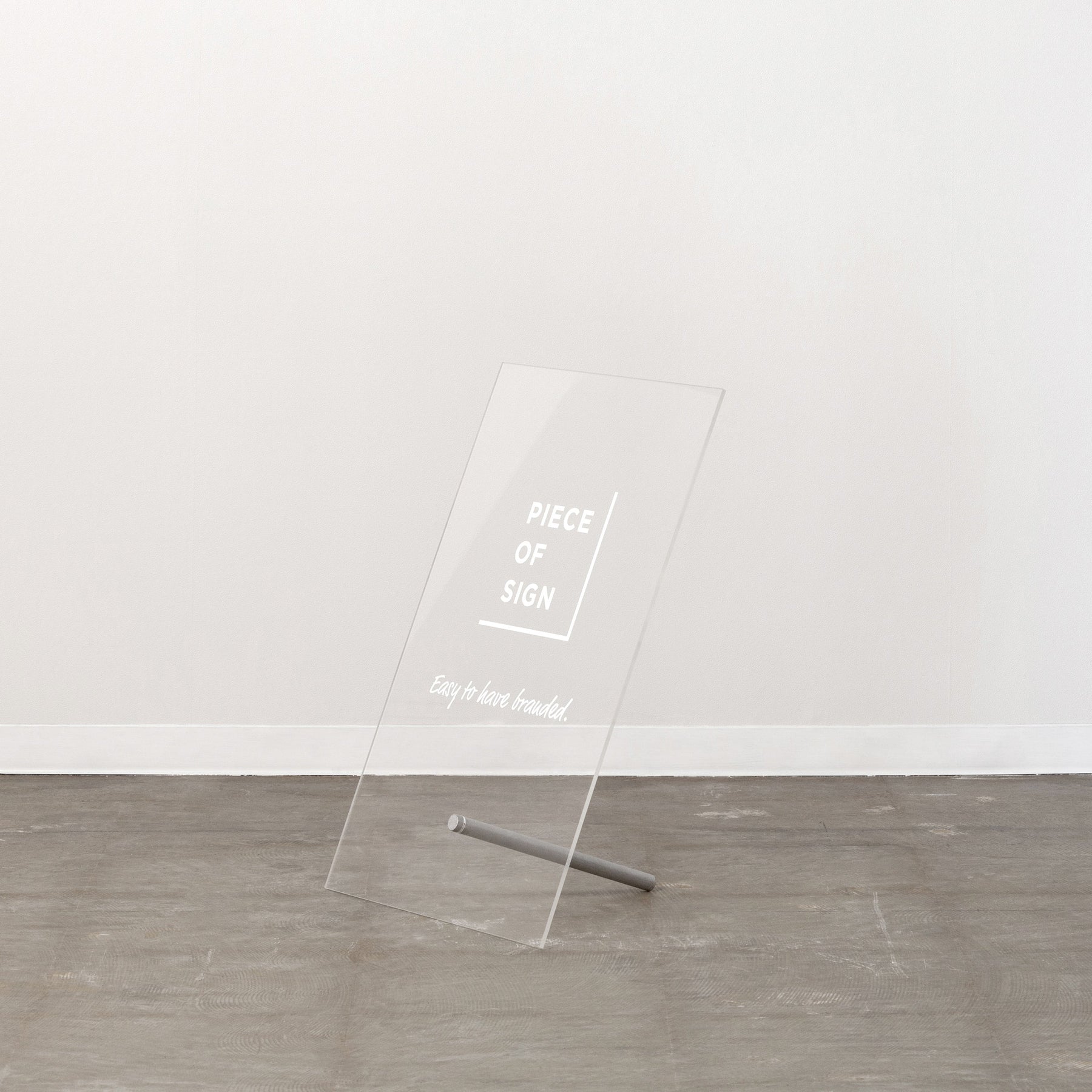 Stick & Board Standing Sign
