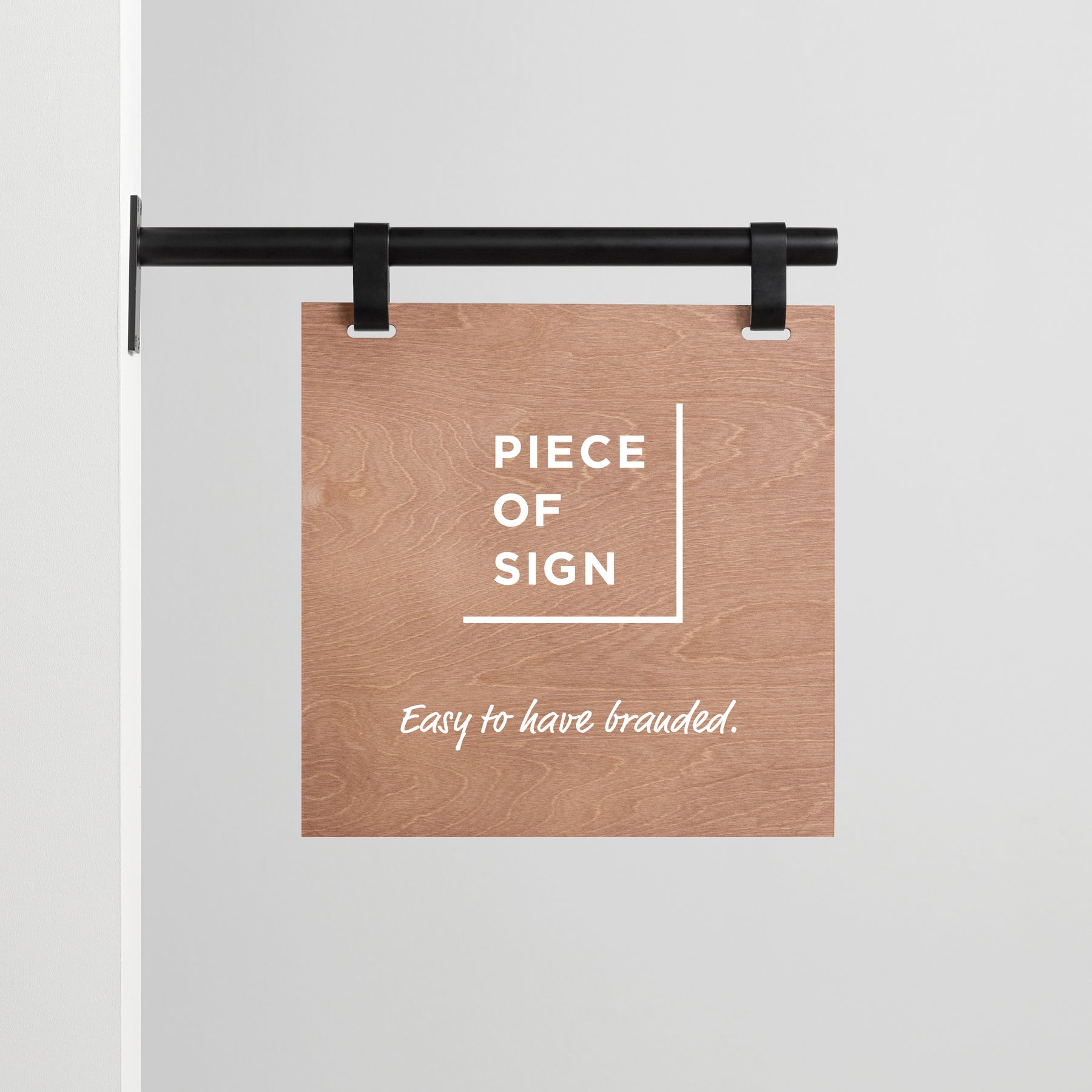 Projecting Hanging Sign - SQUARE - 16" × 16"