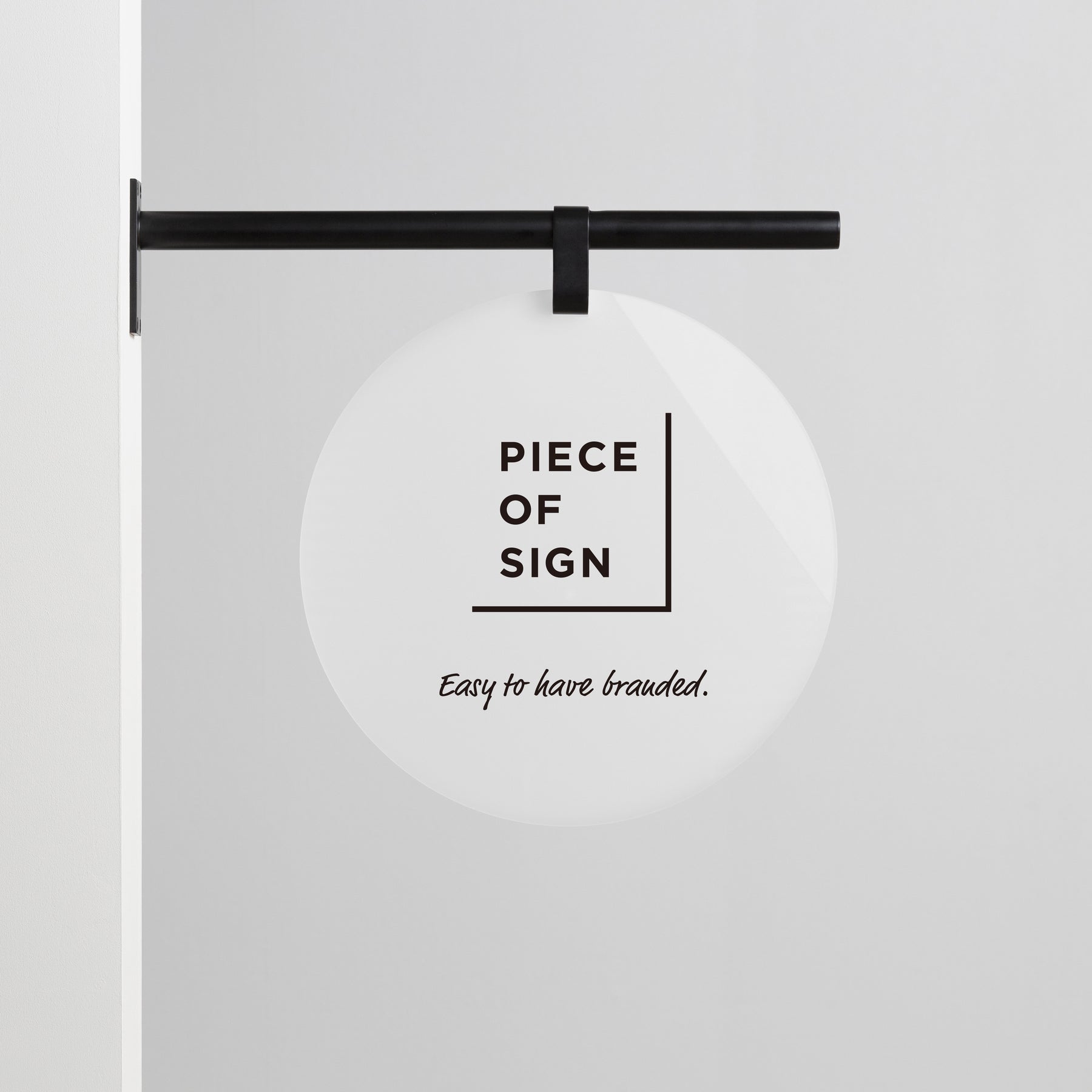 Projecting Hanging Sign - ROUND - 16"