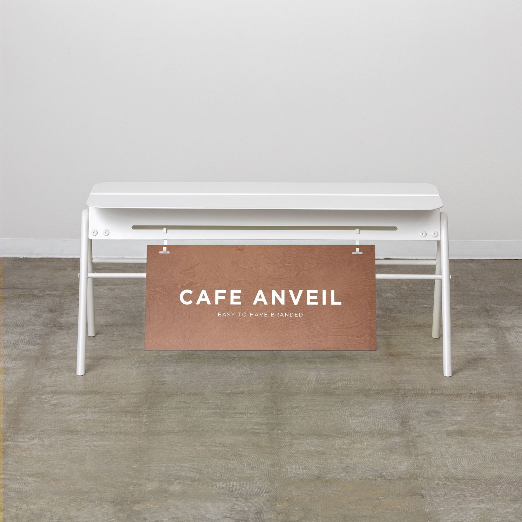 Steel Bench Sign
