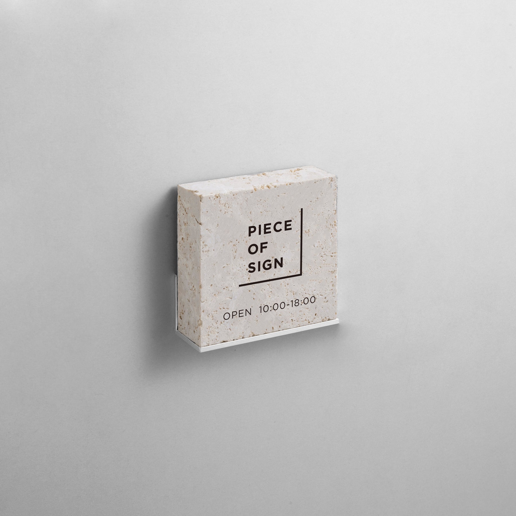 BLOCK + L PARTS WALL SIGN