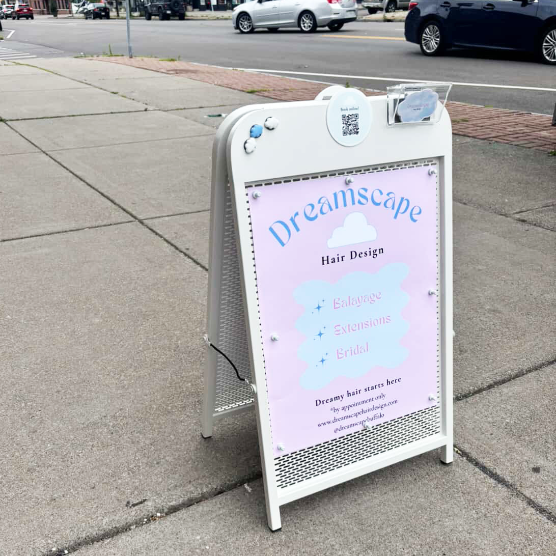 A-Shaped Magnetic Stand Sign - A2