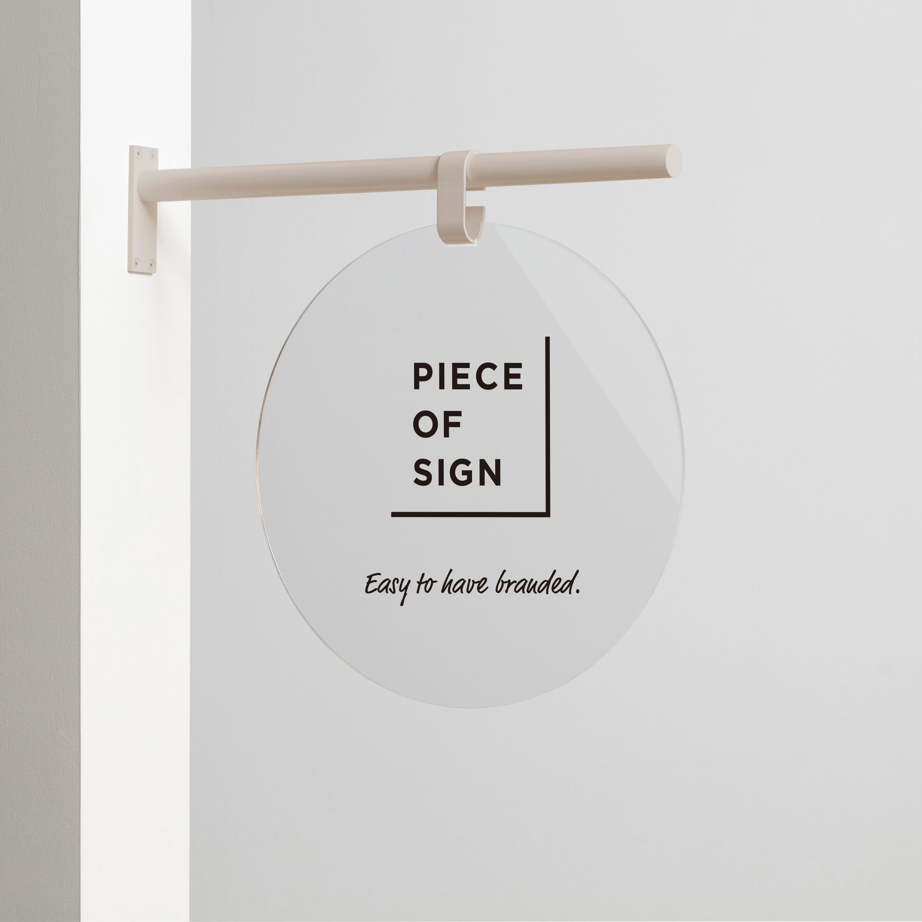 Projecting Hanging Sign - ROUND - 16"