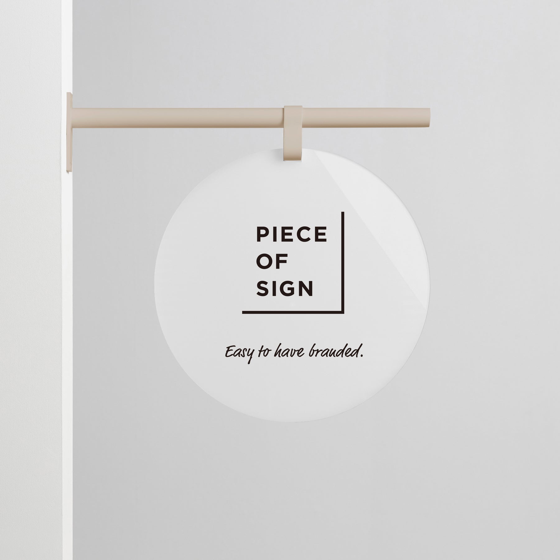 Projecting Hanging Sign - ROUND - 16"