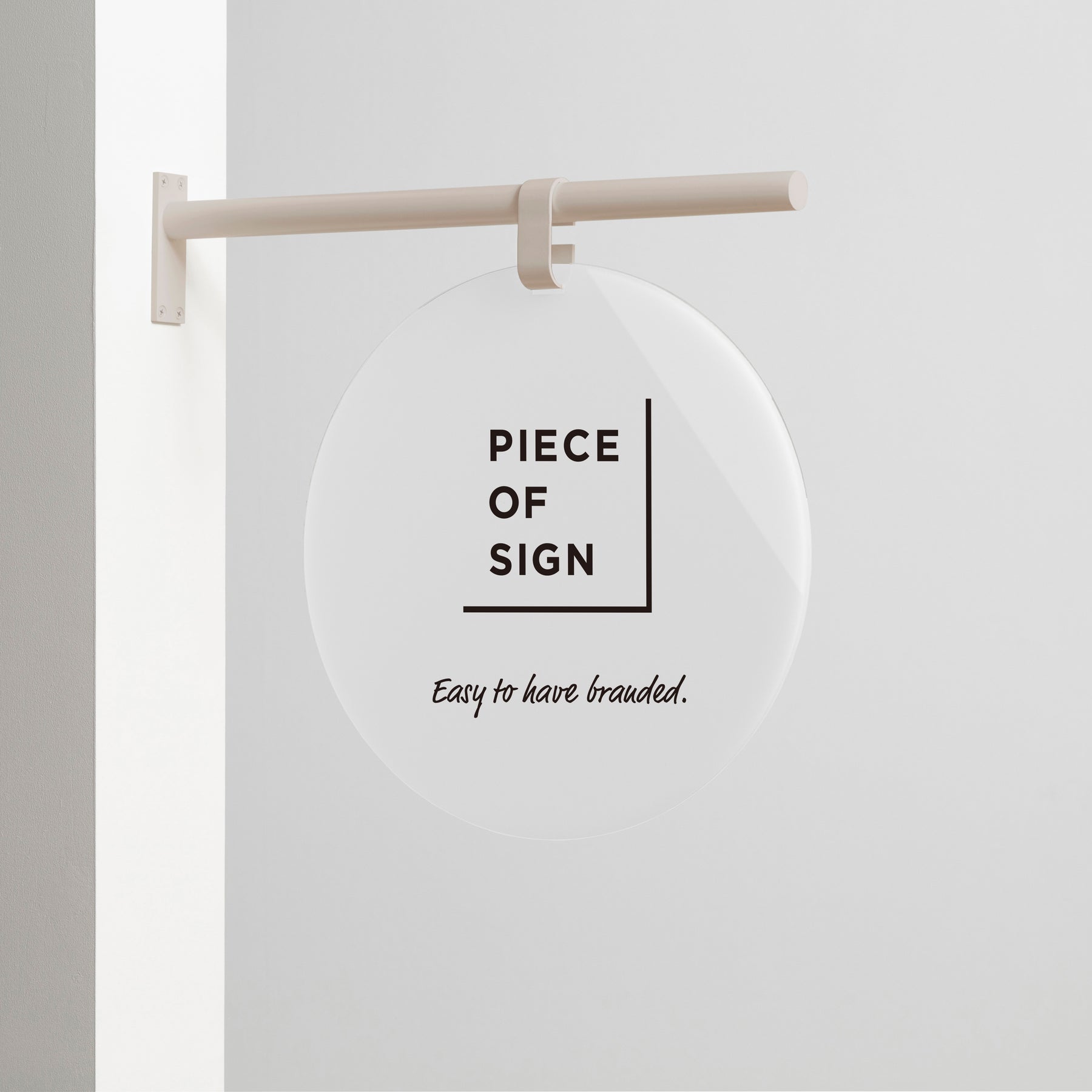 Projecting Hanging Sign - ROUND - 16"