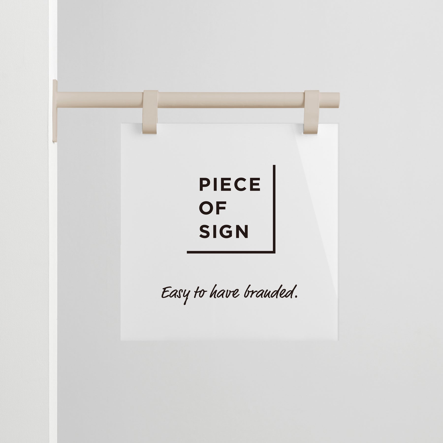 Projecting Hanging Sign - SQUARE - 16" × 16"