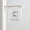 Projecting Hanging Sign - SQUARE - 16" × 16"