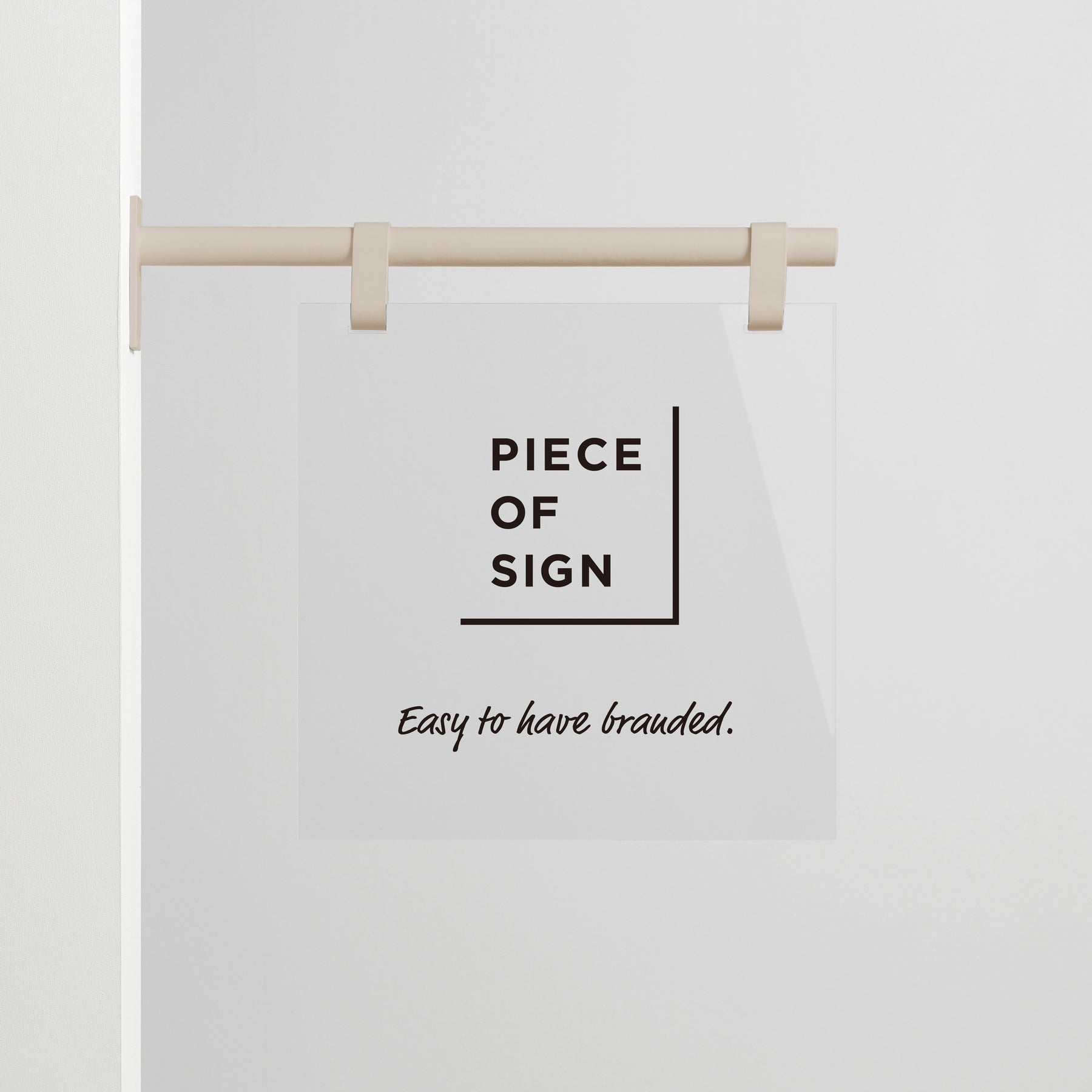 Projecting Hanging Sign - SQUARE - 16" × 16"