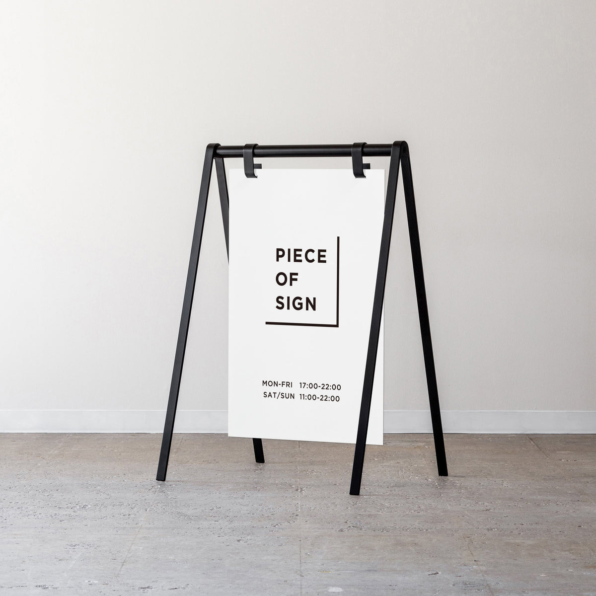 A-Frame Sidewalk Sign - Large