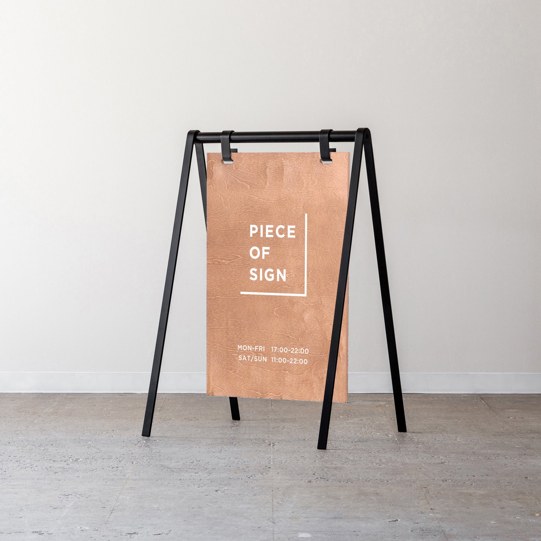 A-Frame Sidewalk Sign - Large