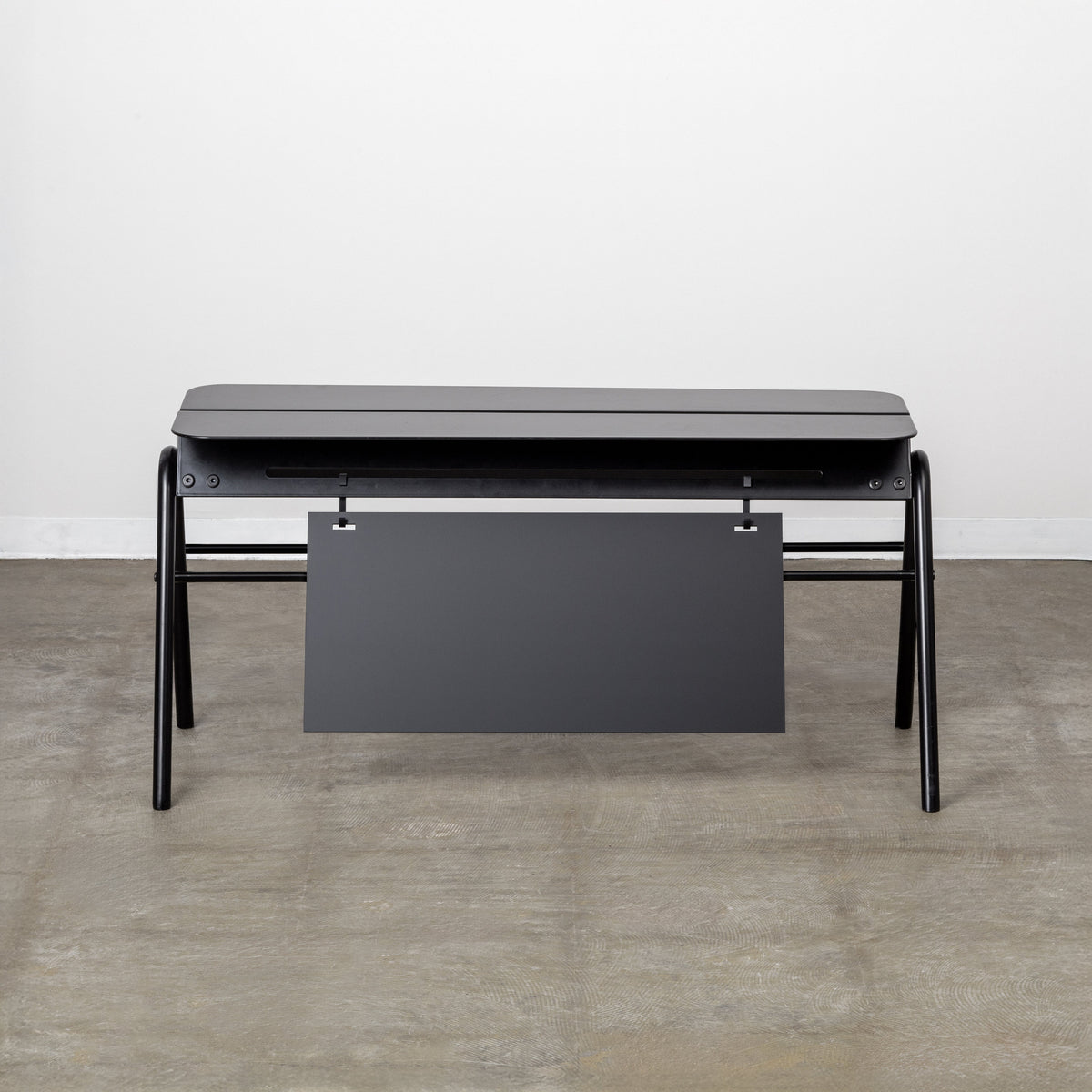 Steel Sign Bench