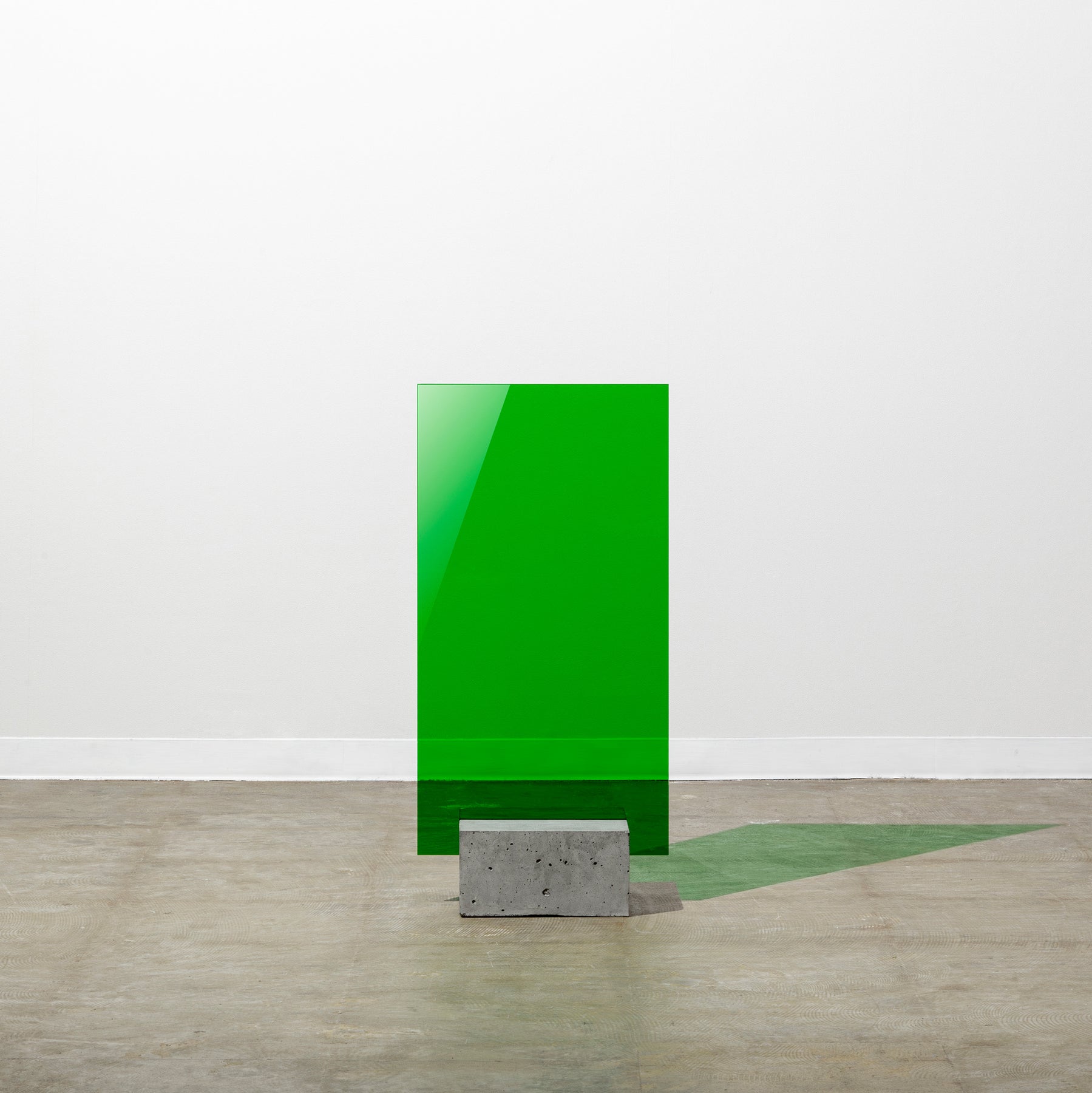 Block & Board Standing Sign - Color Acrylic