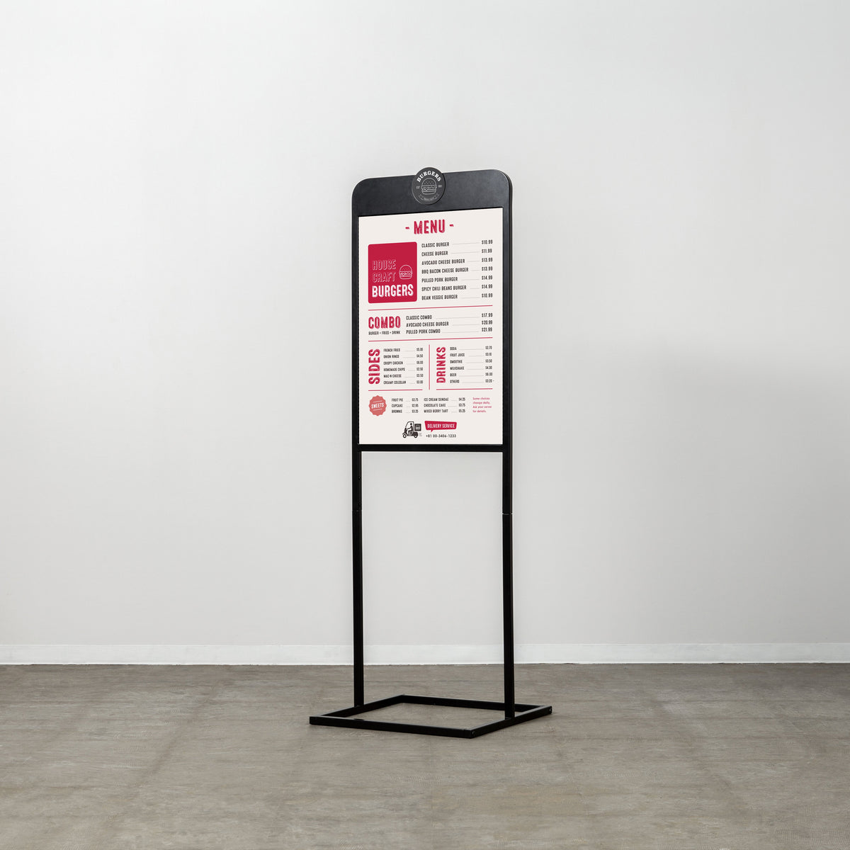 Tower Magnetic Stand Sign - A2