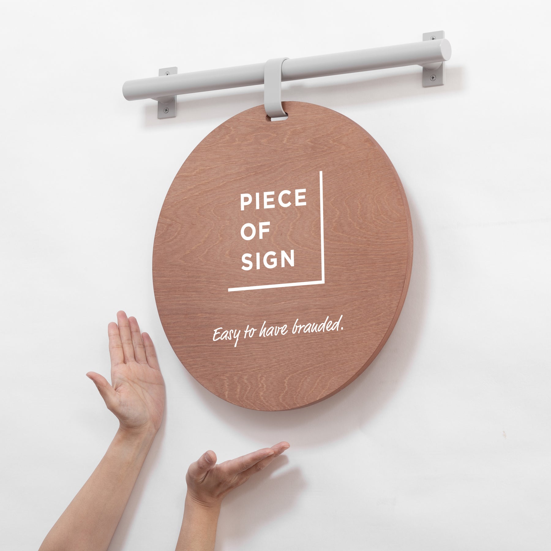 Hanging Wall Sign - ROUND - 16"