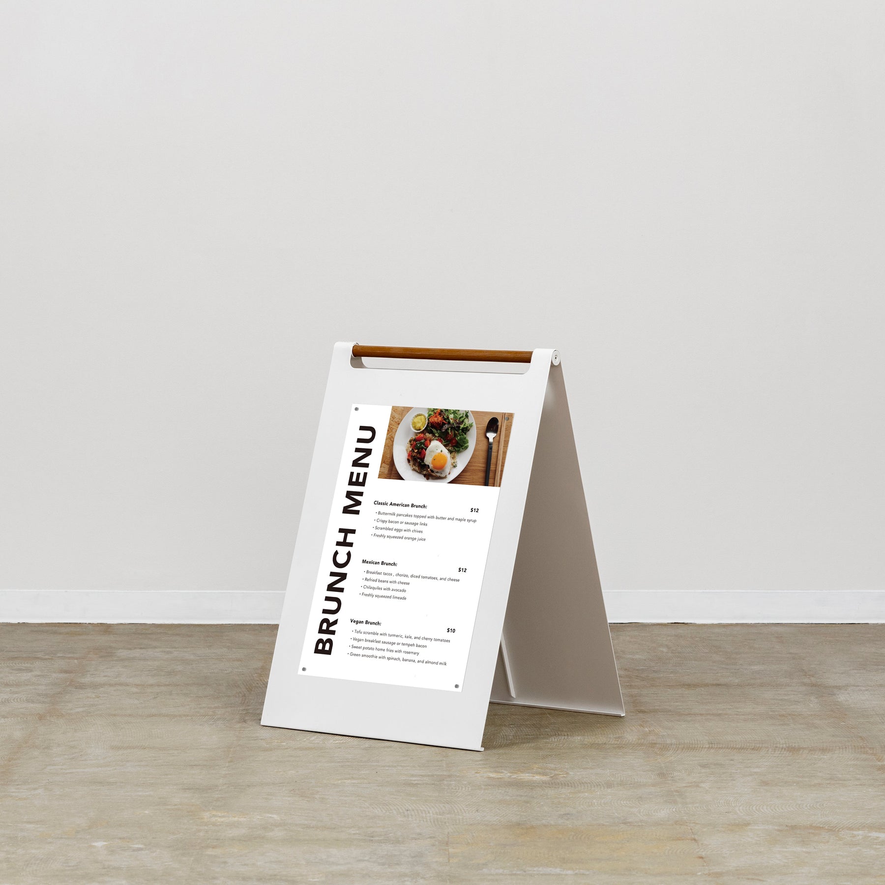 Folding Stand Sign