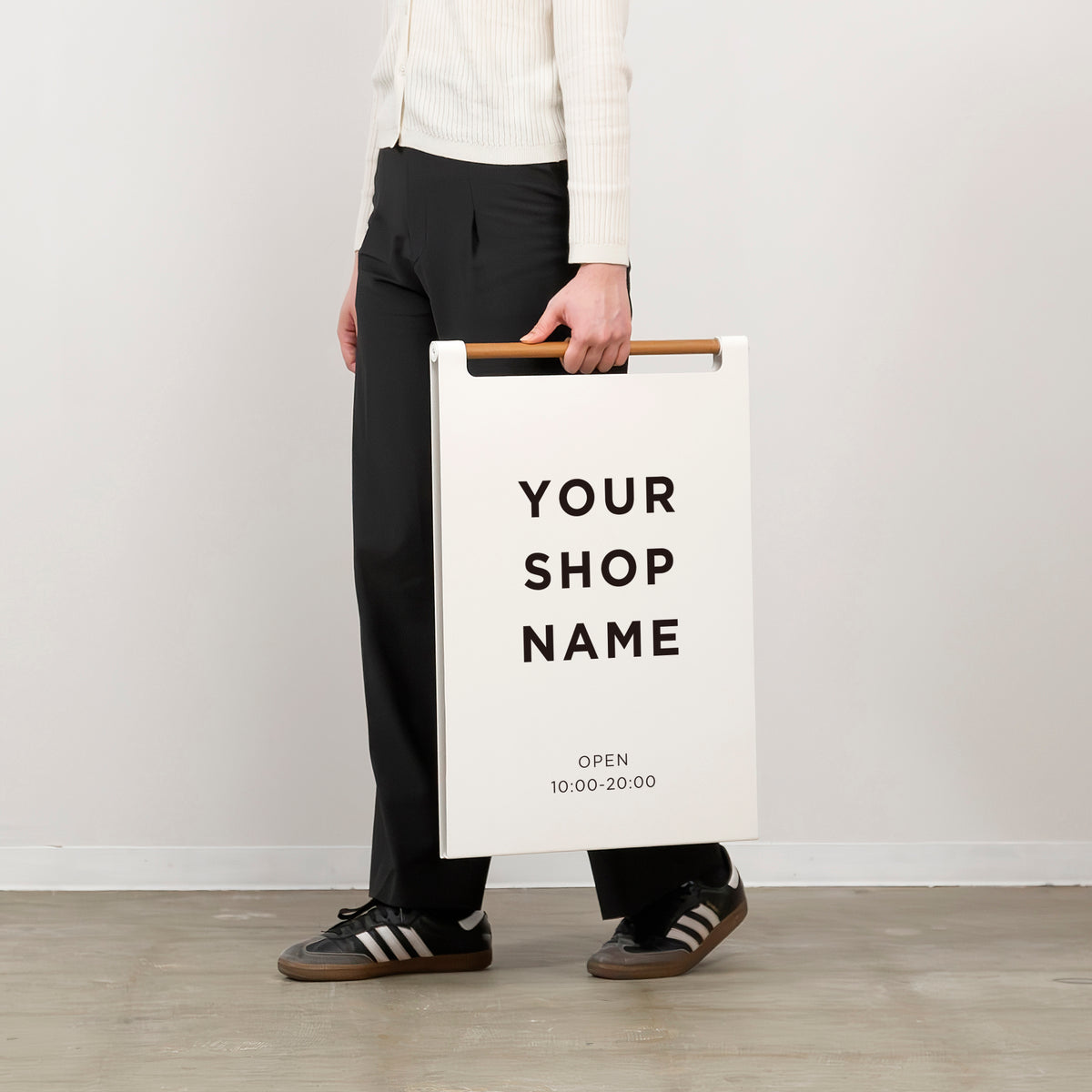 Folding Stand Sign