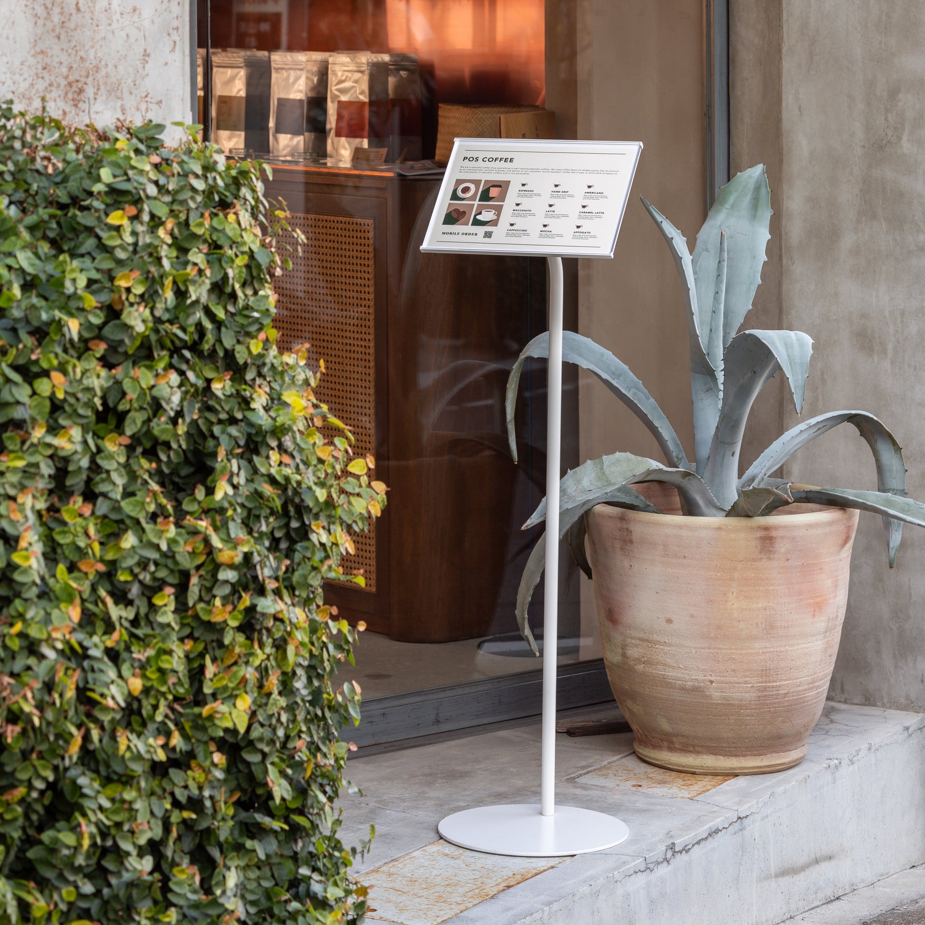 Acrylic Menu Holder Stand - A4
