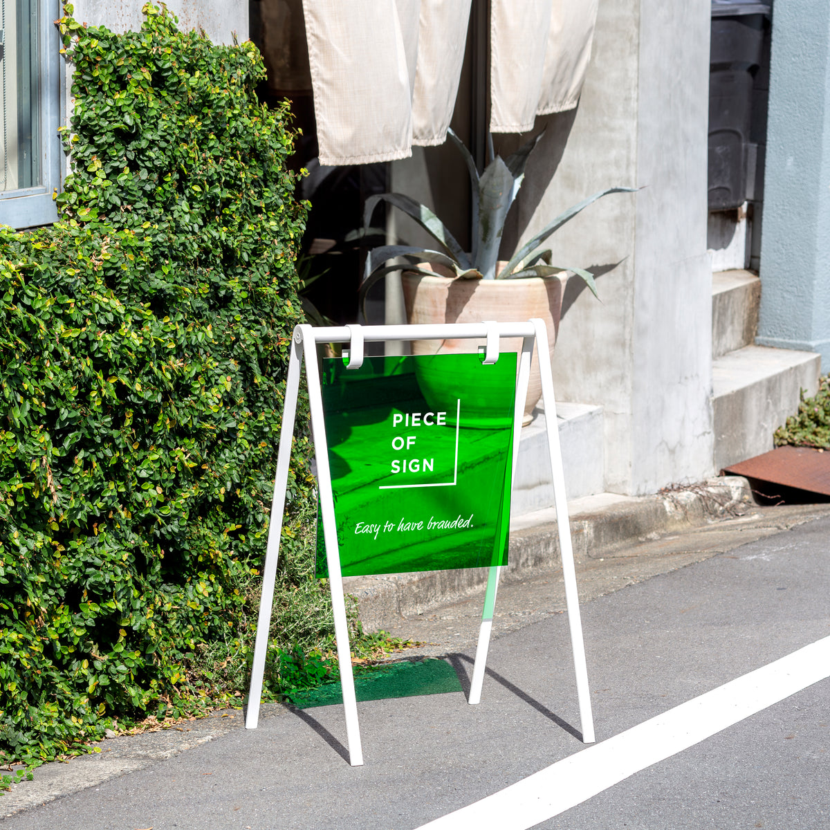 A-Frame Sidewalk Sign - Color Acrylic