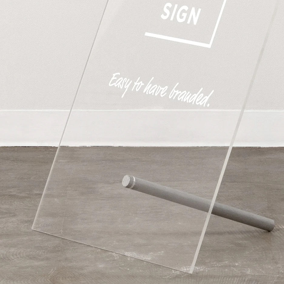 Stick & Board Standing Sign