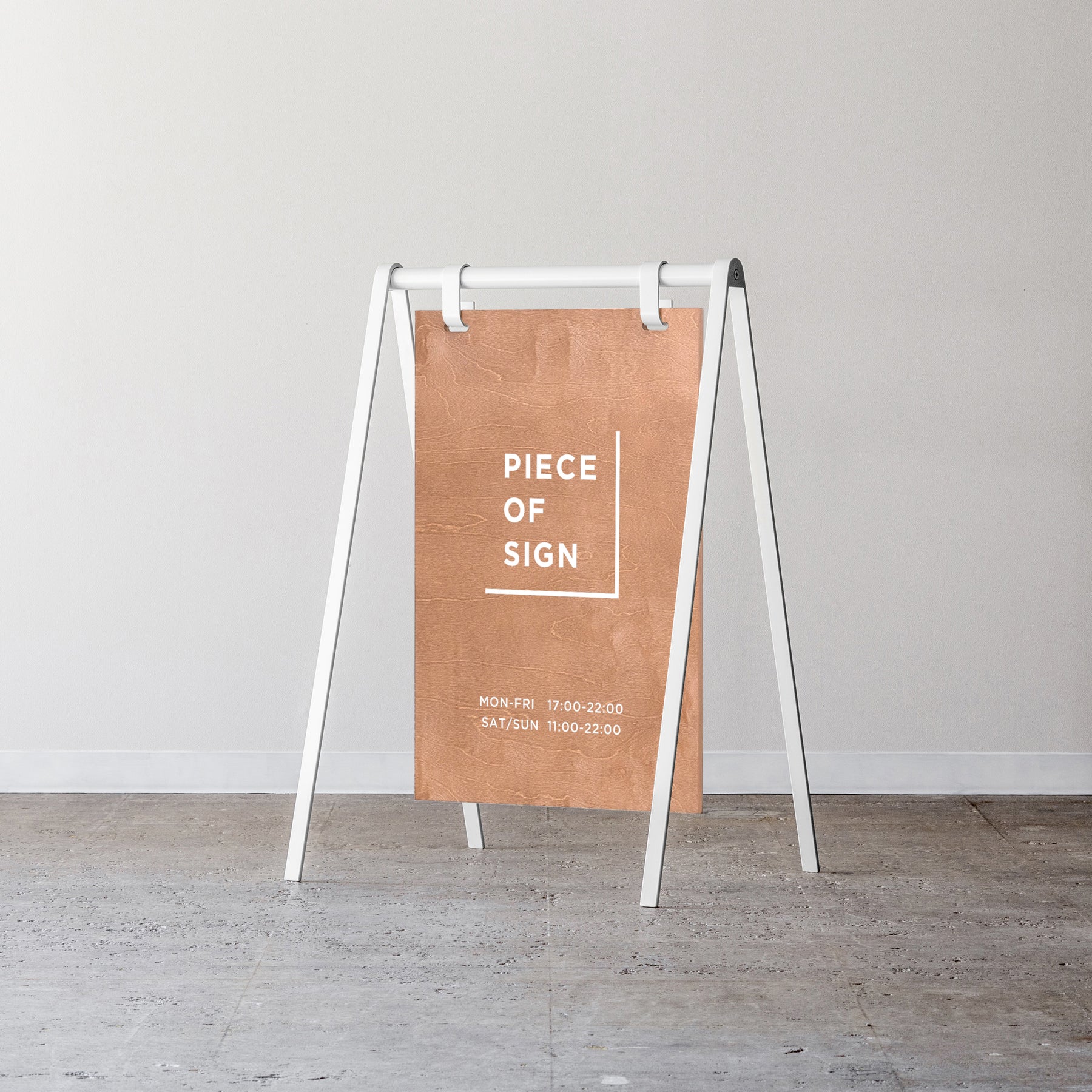 A-Frame Sidewalk Sign - Large