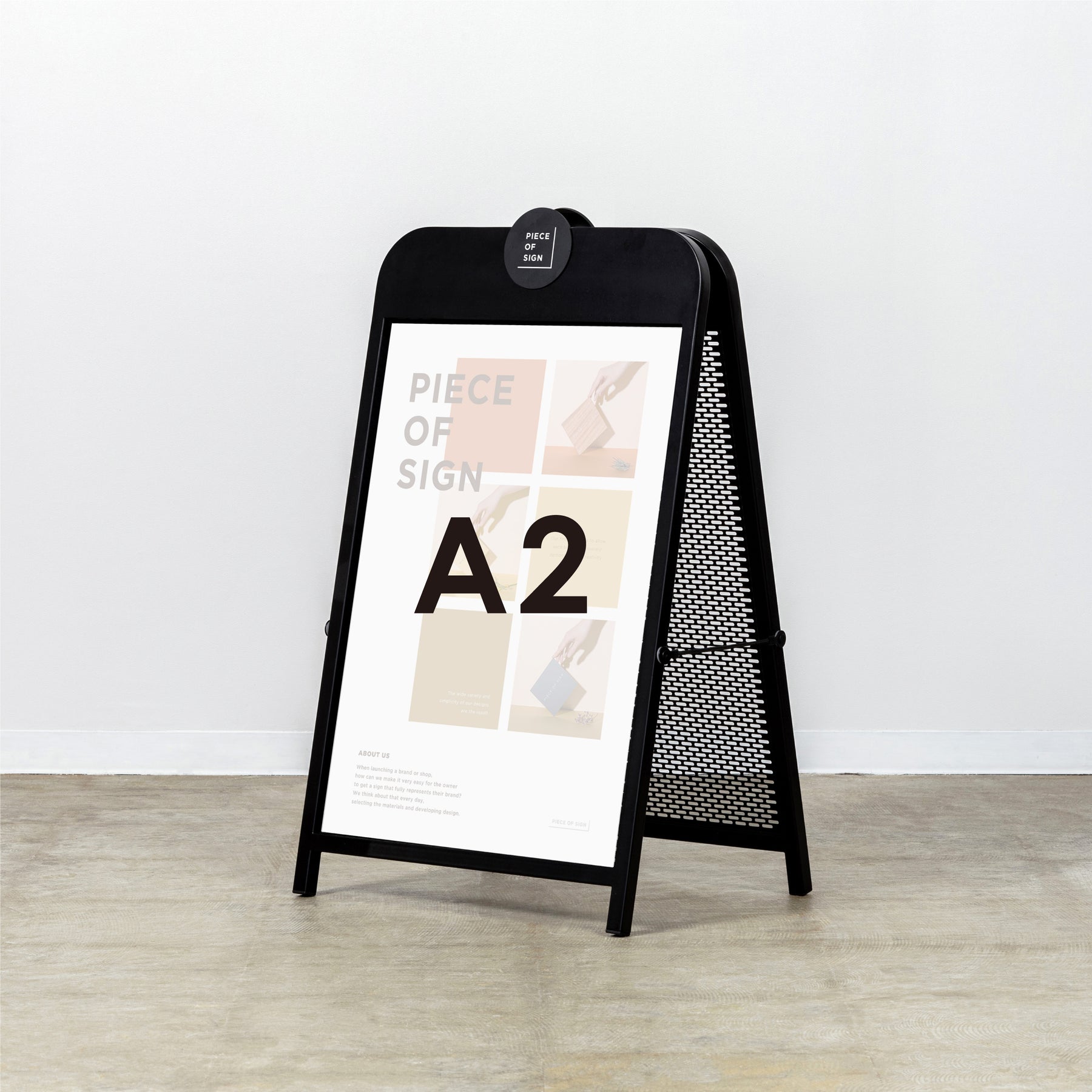A-Shaped Magnetic Stand Sign - A2