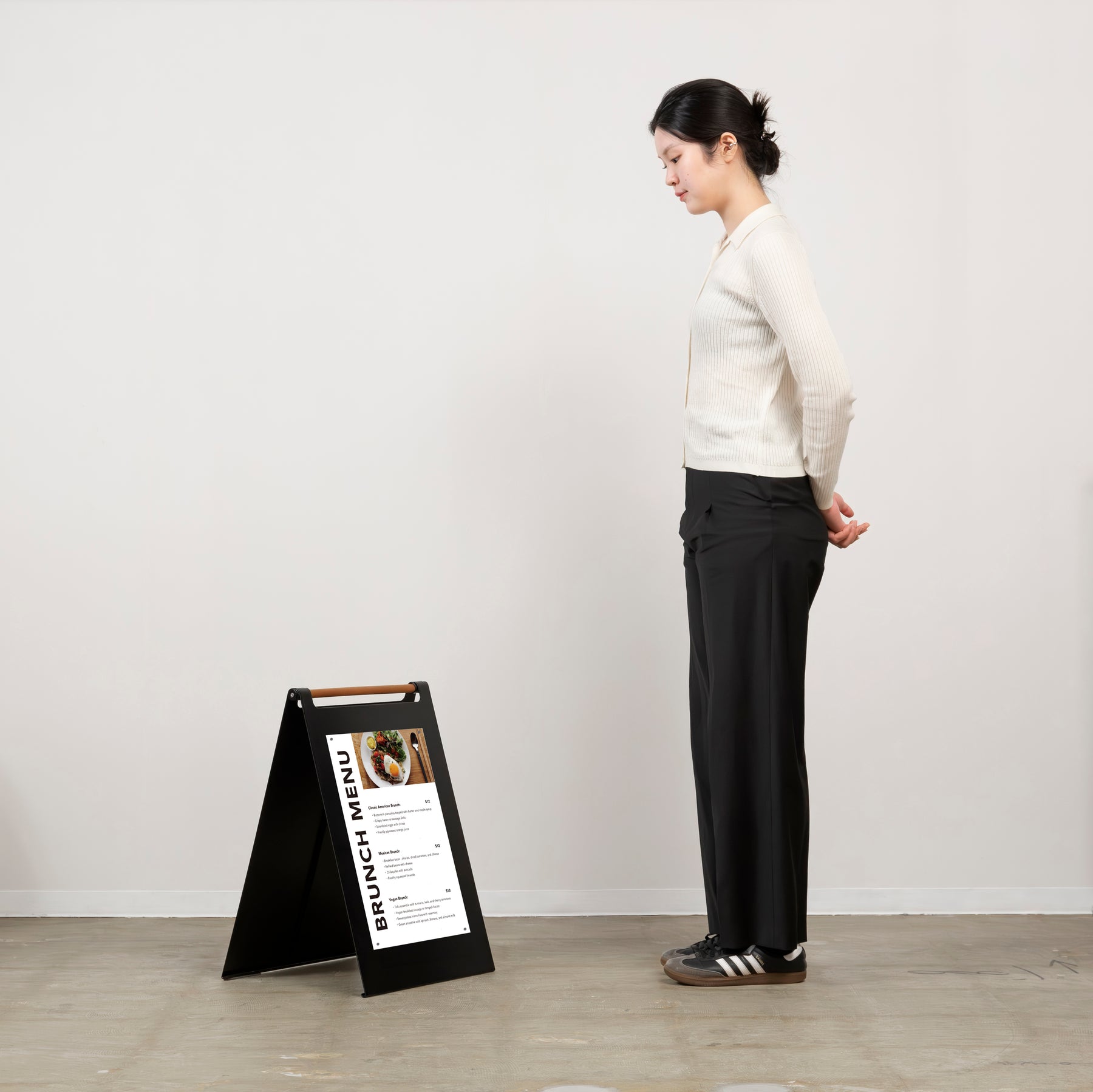 Folding Stand Sign