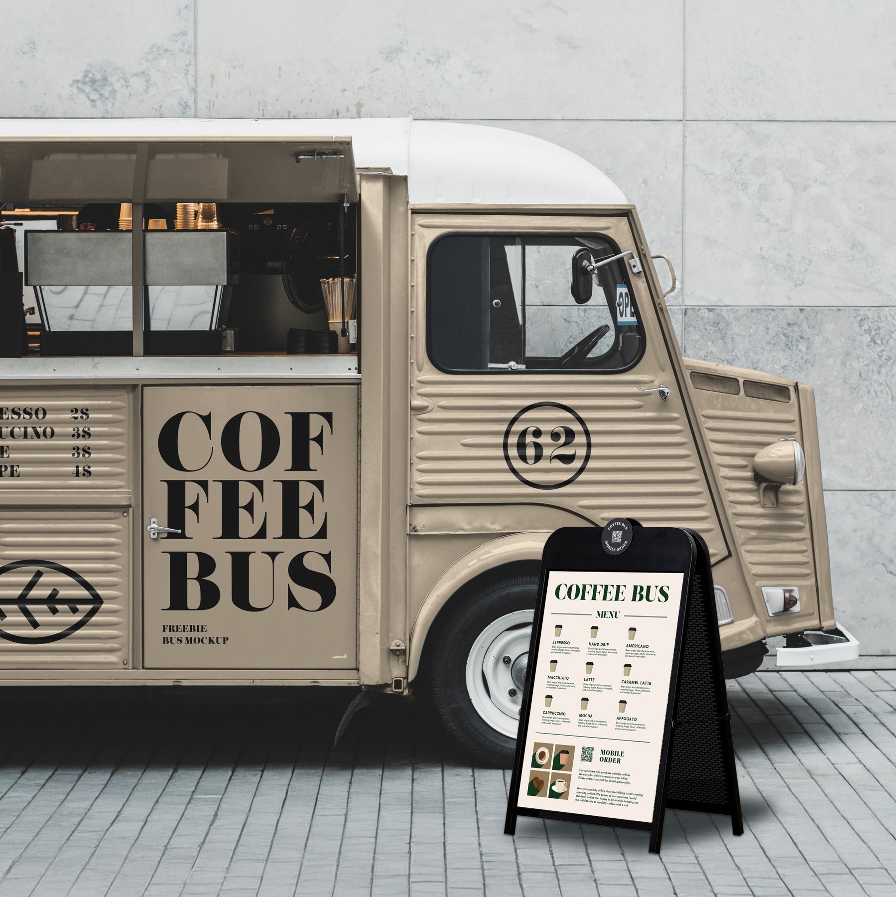 A-Shaped Magnetic Stand Sign - A2