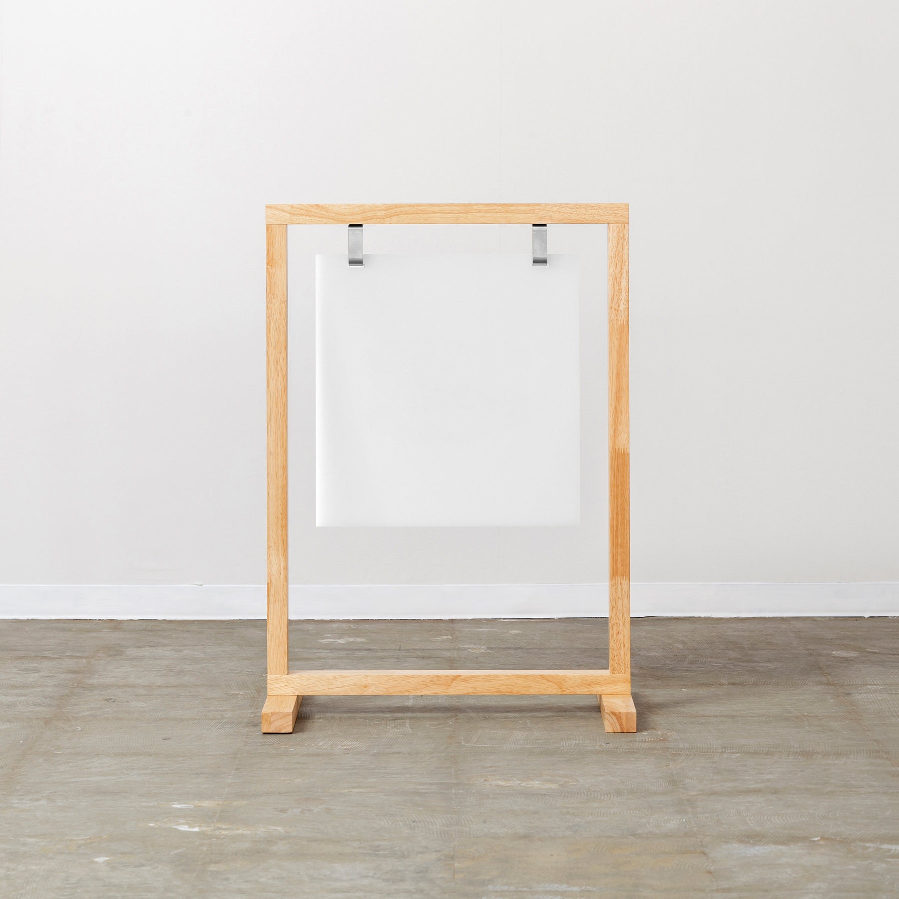 Wood Frame Sidewalk Sign