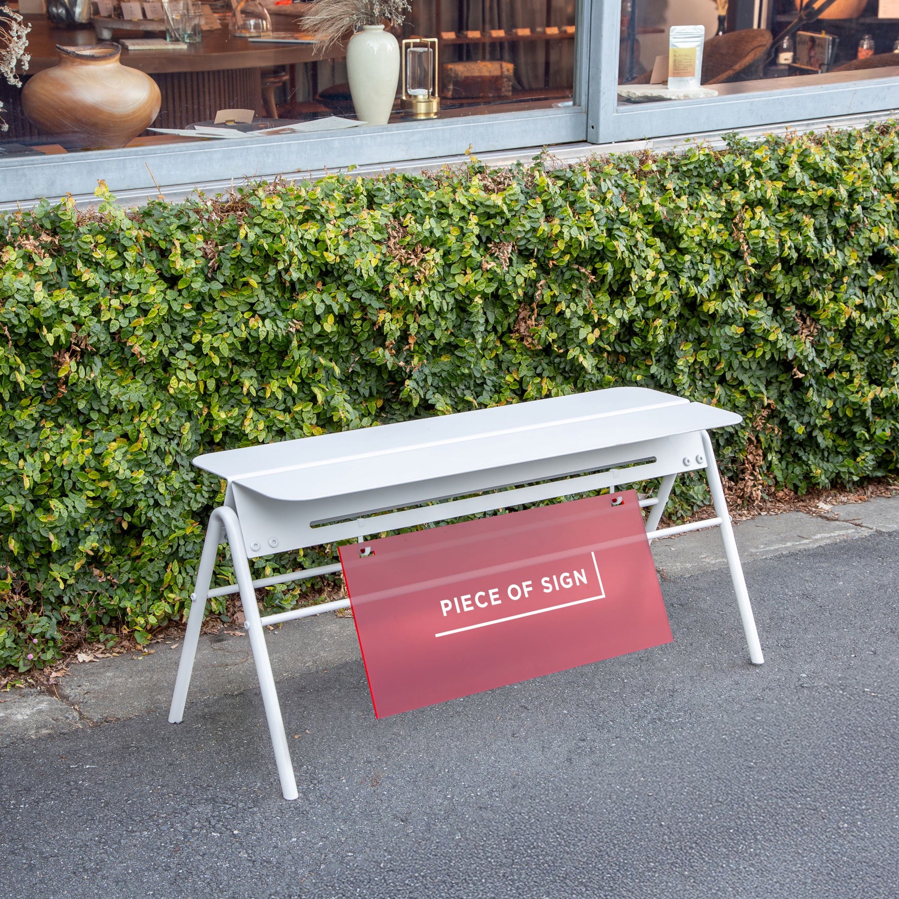 Bench Sign - Acrylic Color