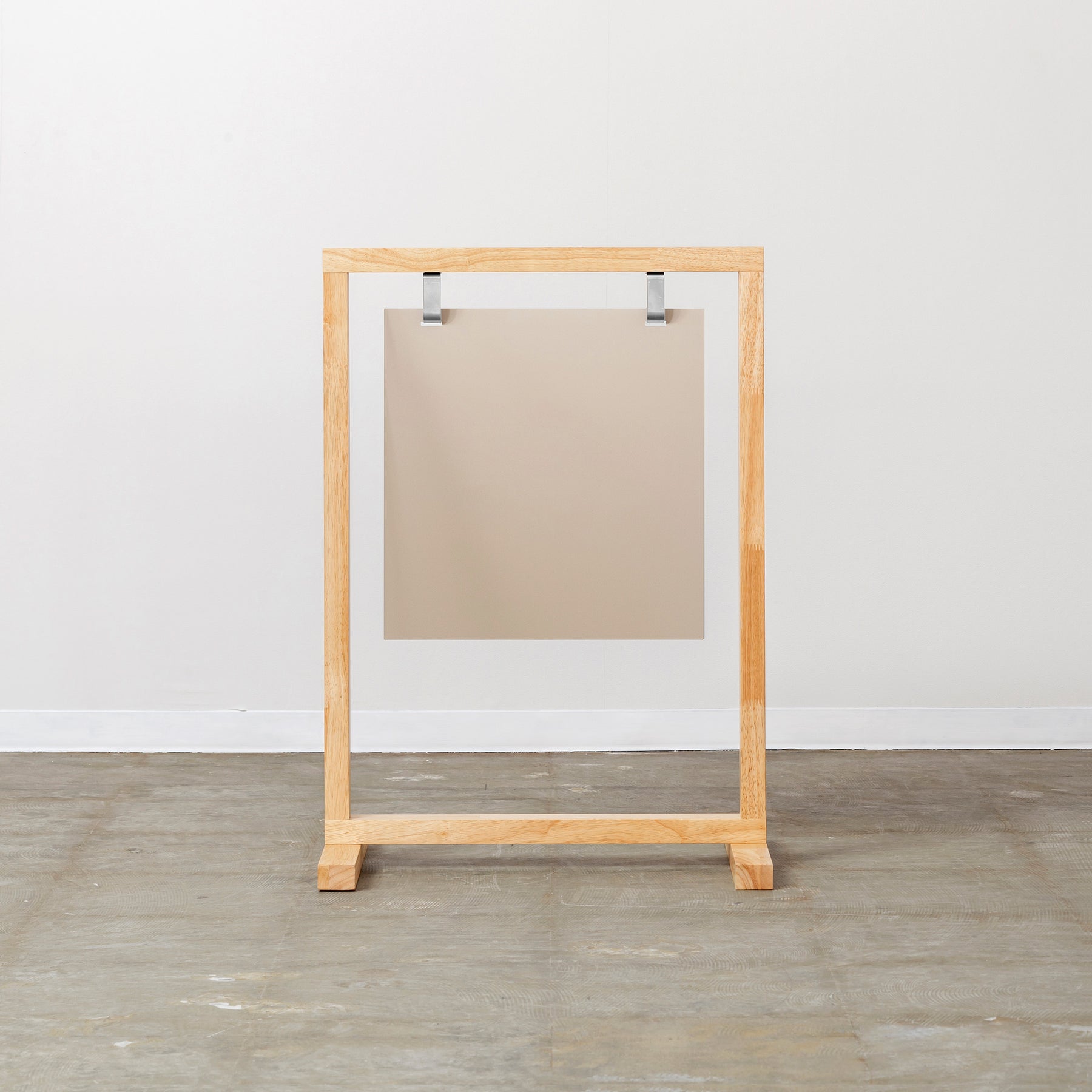 Wood Frame Sidewalk Sign