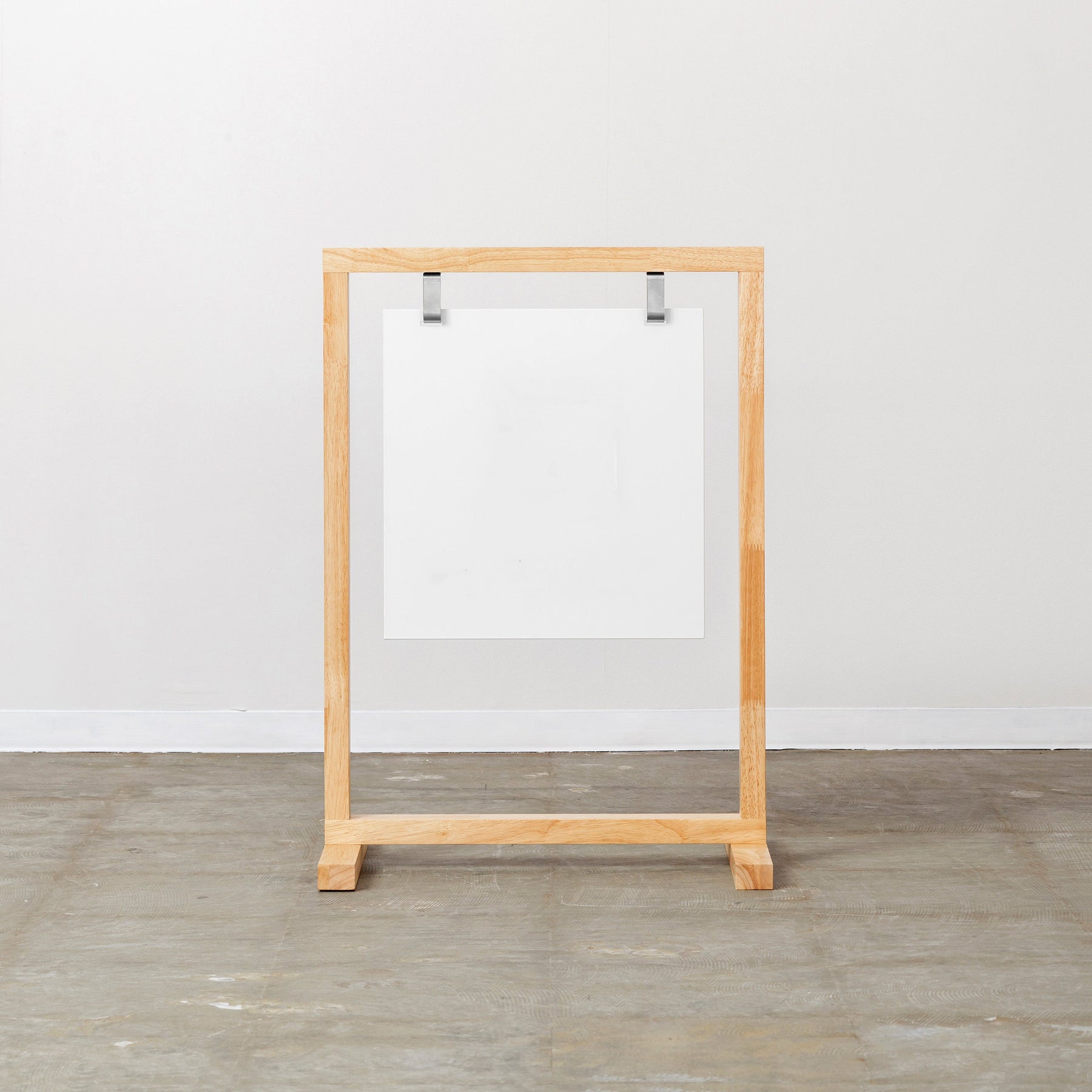 Wood Frame Sidewalk Sign