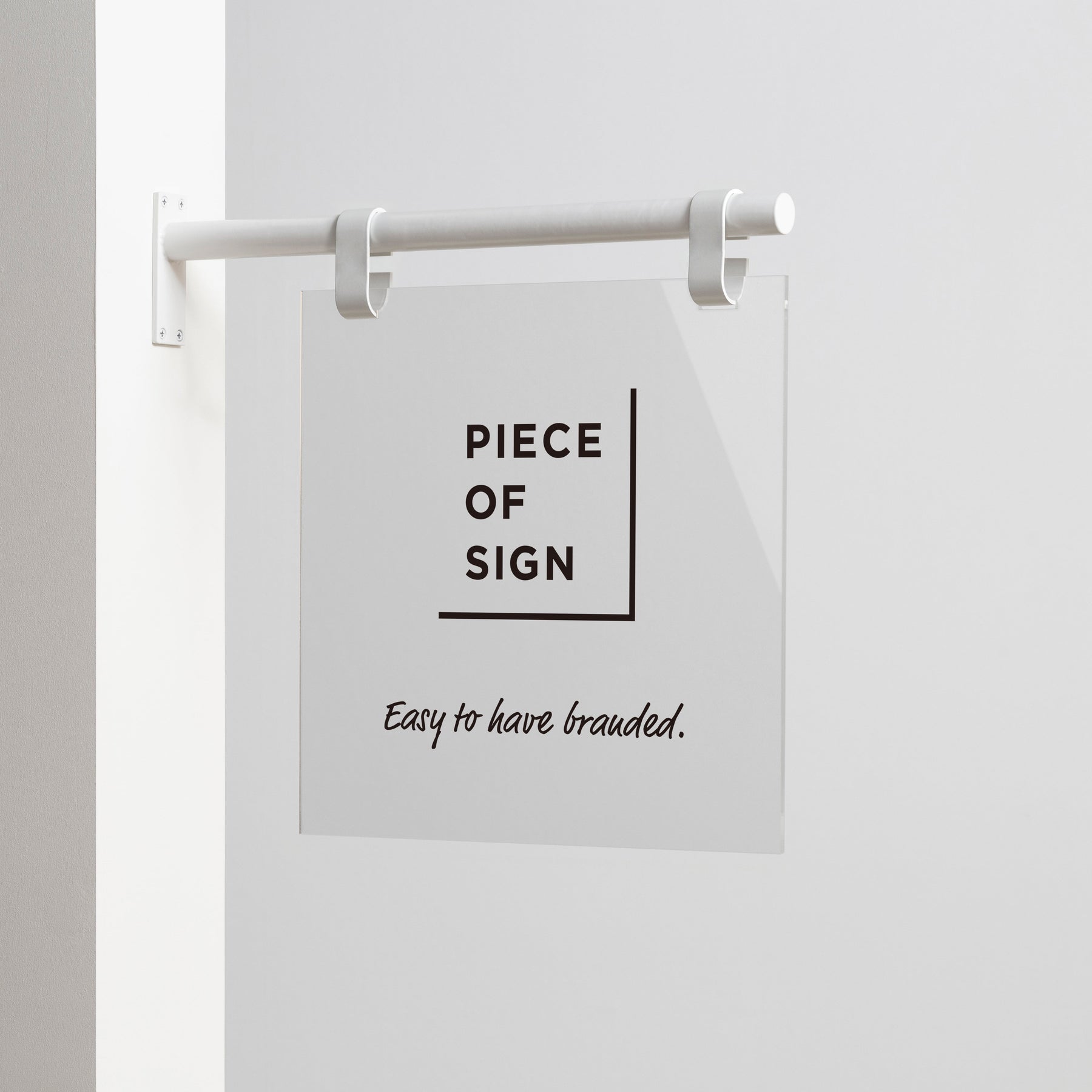 Projecting Hanging Sign - SQUARE - 16" × 16"