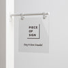 Projecting Hanging Sign - SQUARE - 16" × 16"