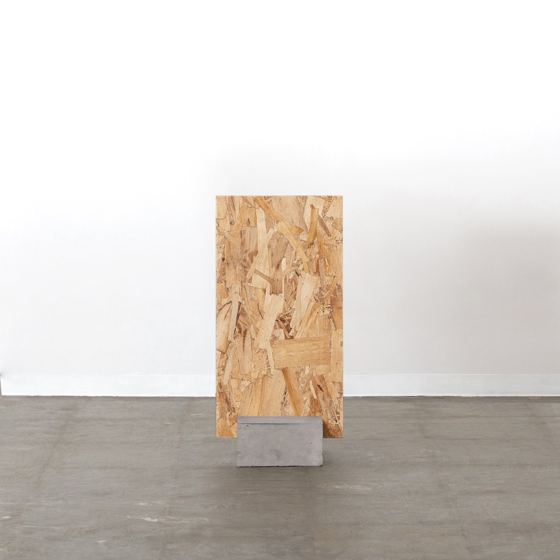 Block & Board Standing Sign - 12" × 23"