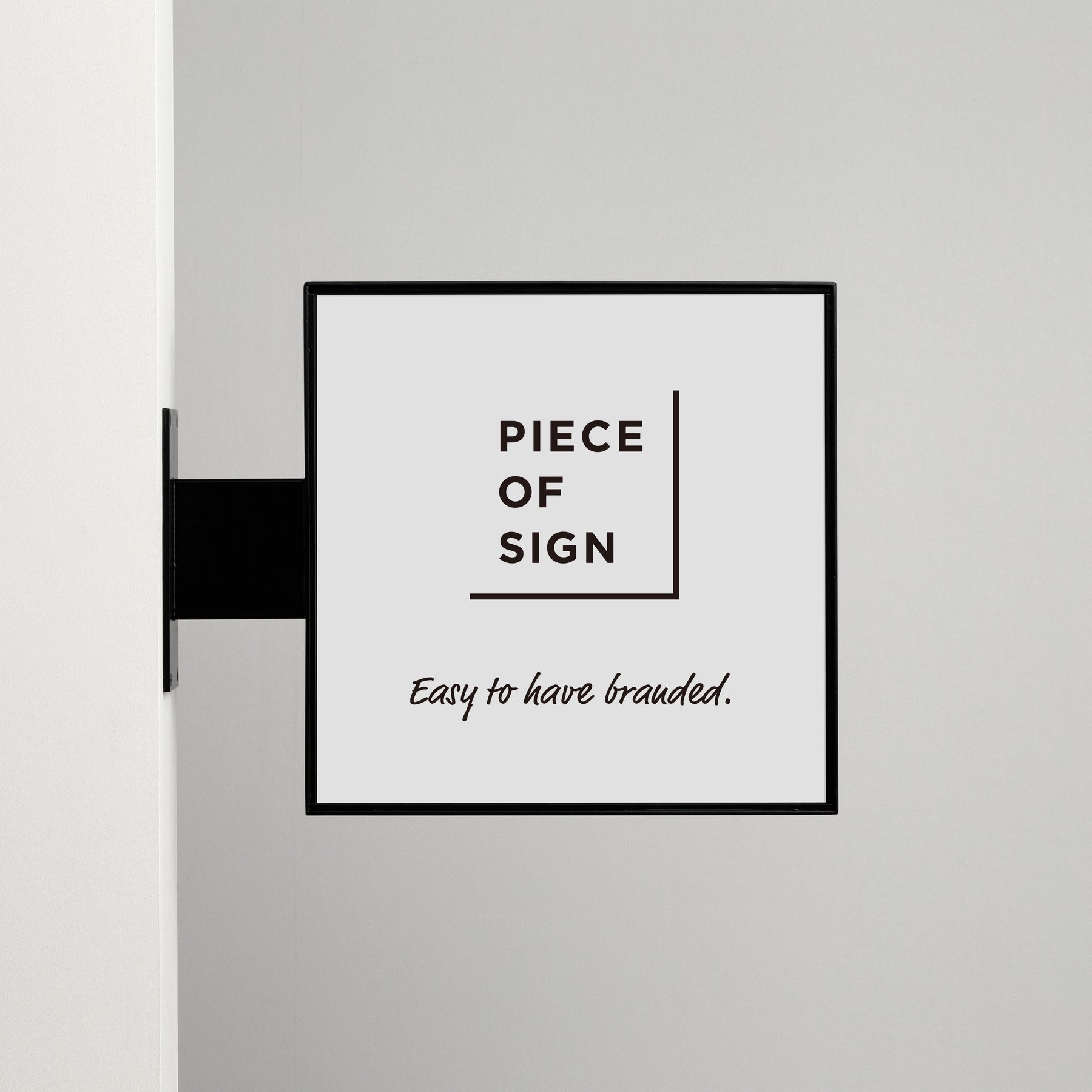 Framed Wall Sign – Square