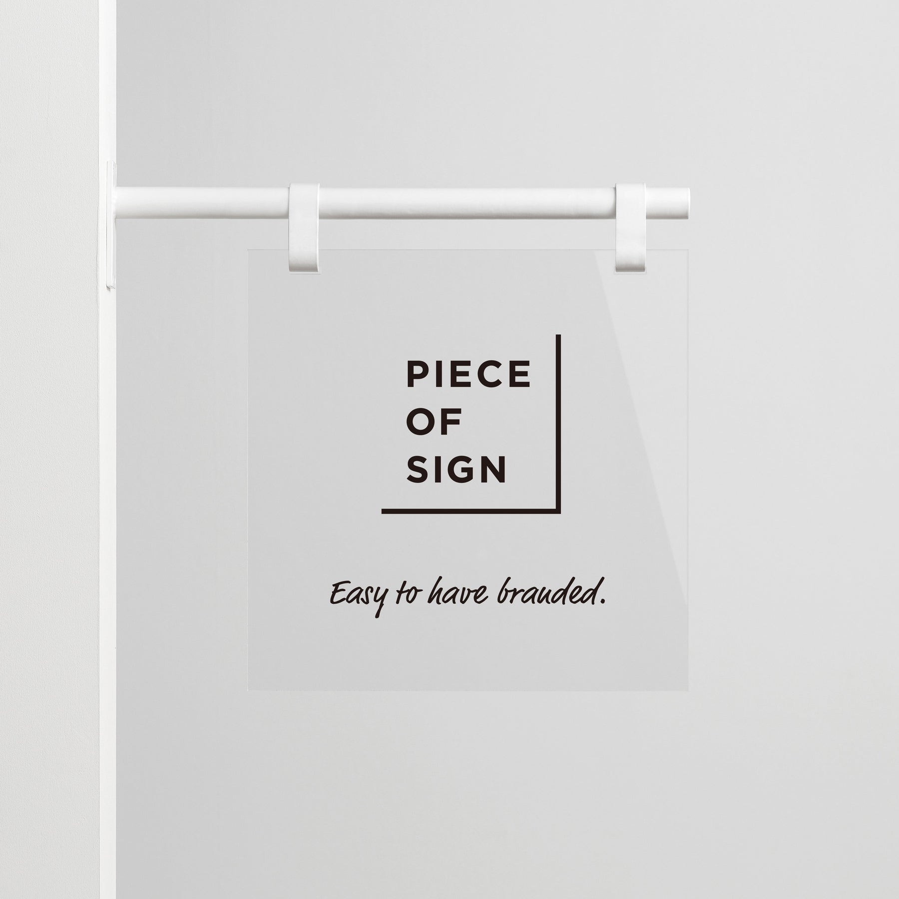 Projecting Hanging Sign – SQUARE – 16" × 16"