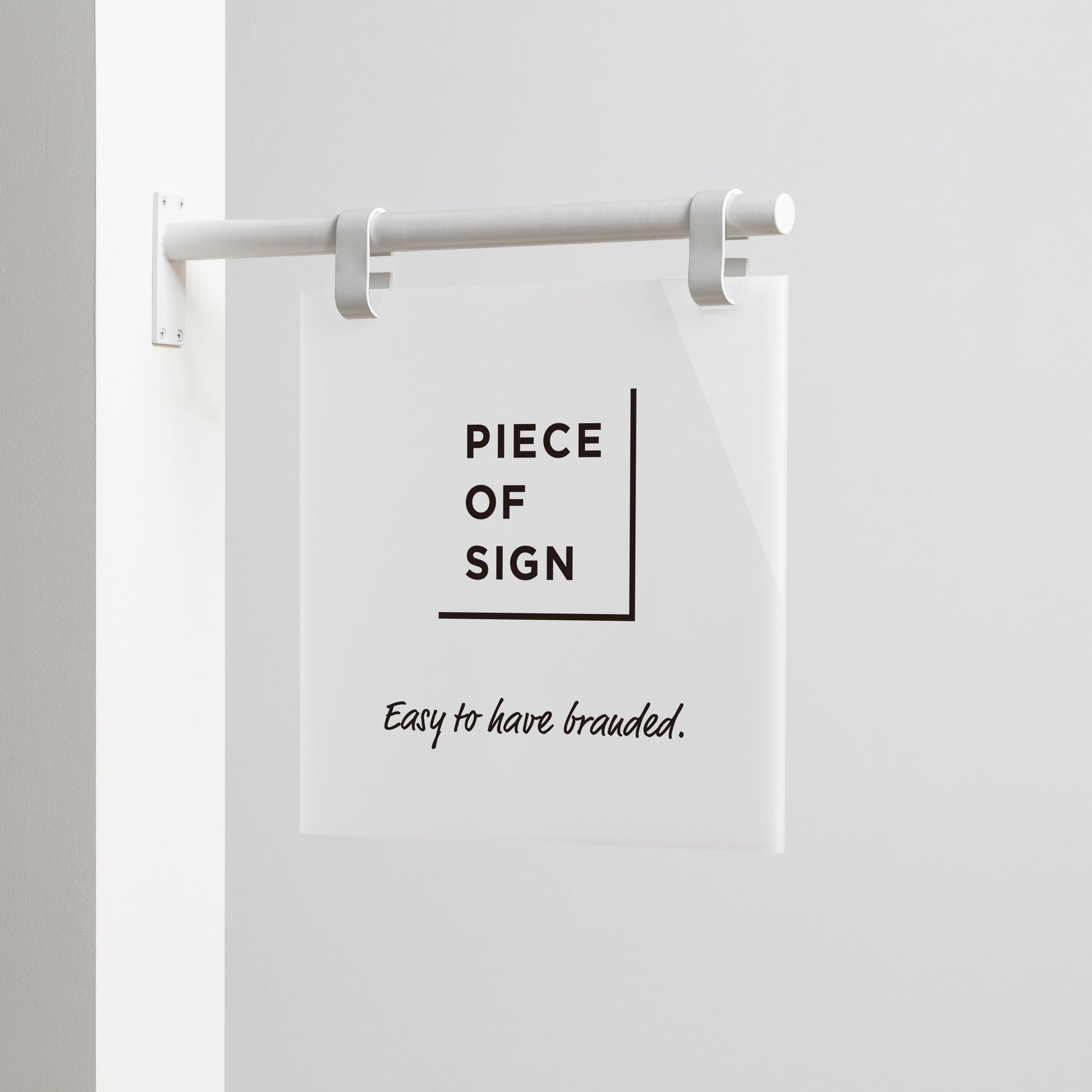 Projecting Hanging Sign - SQUARE - 16" × 16"