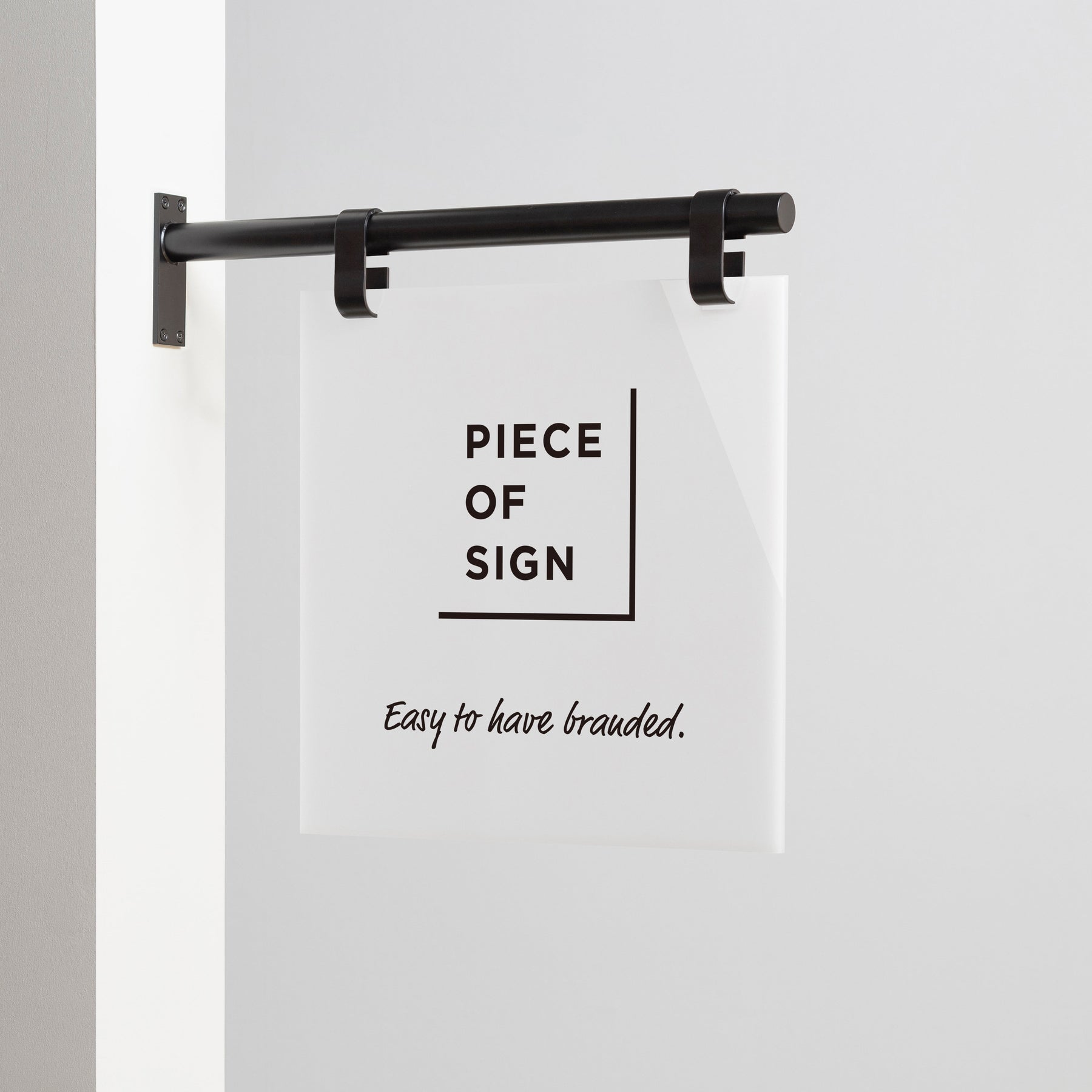 Projecting Hanging Sign - SQUARE - 16" × 16"