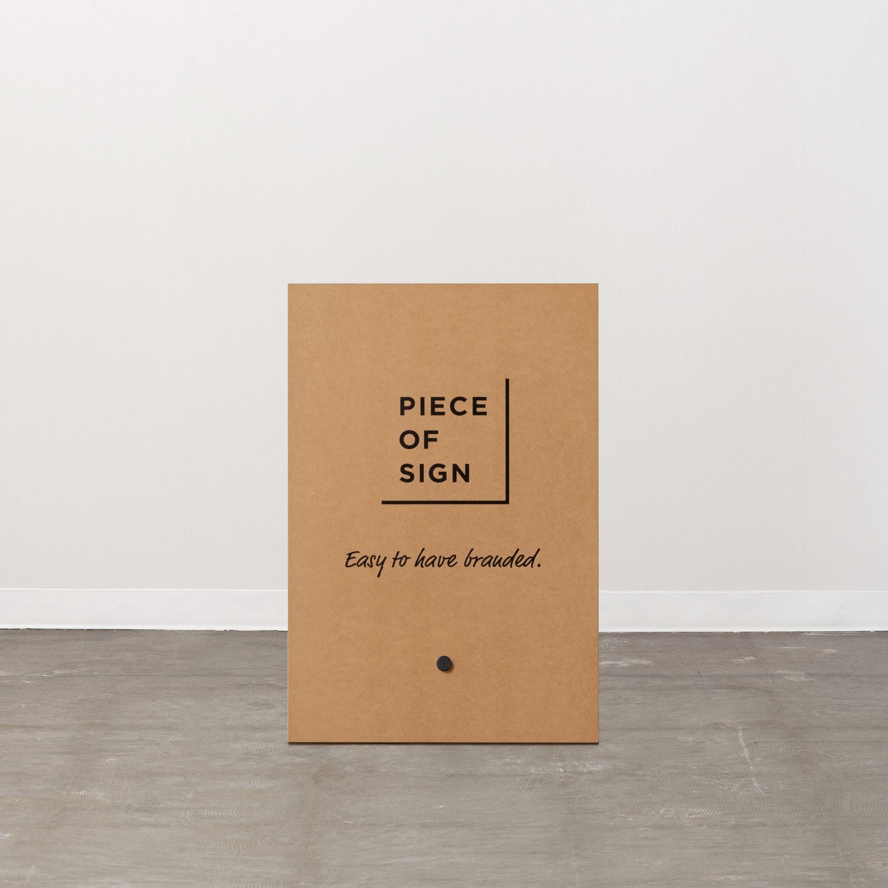 Stick & Board Standing Sign