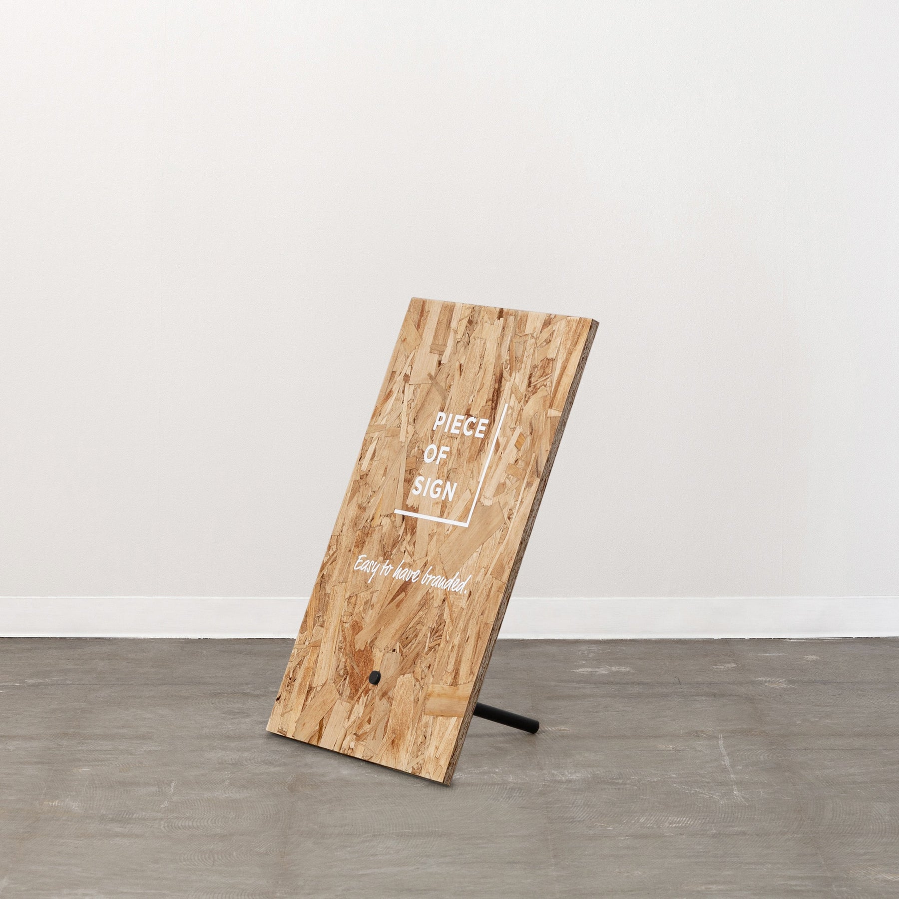 Stick & Board Standing Sign