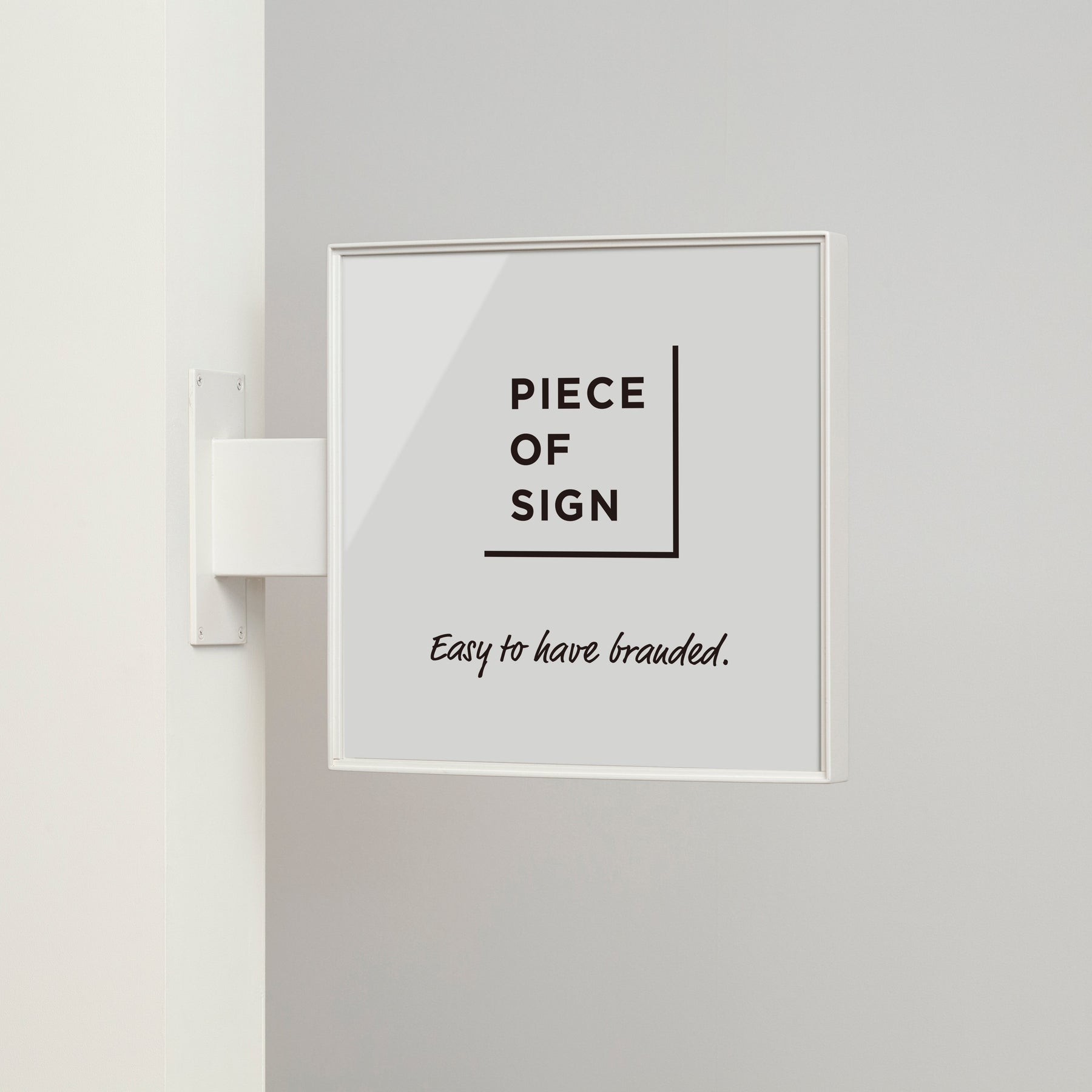 Framed Wall Sign - Square