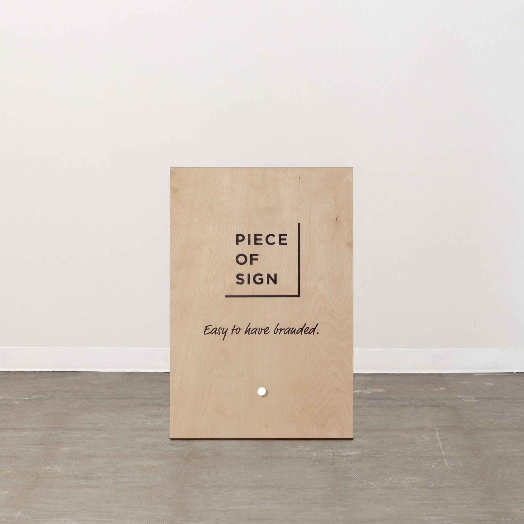 Stick & Board Standing Sign