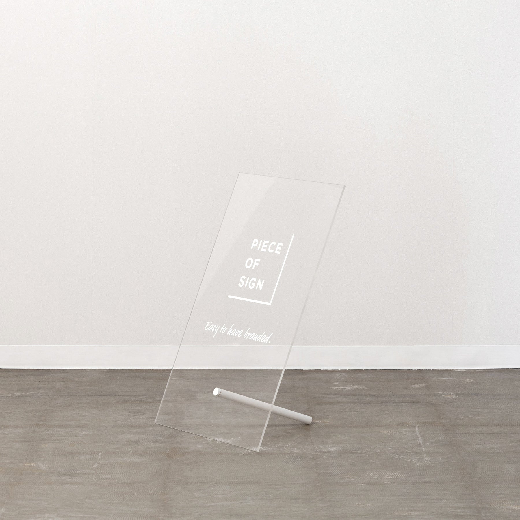 Stick & Board Standing Sign