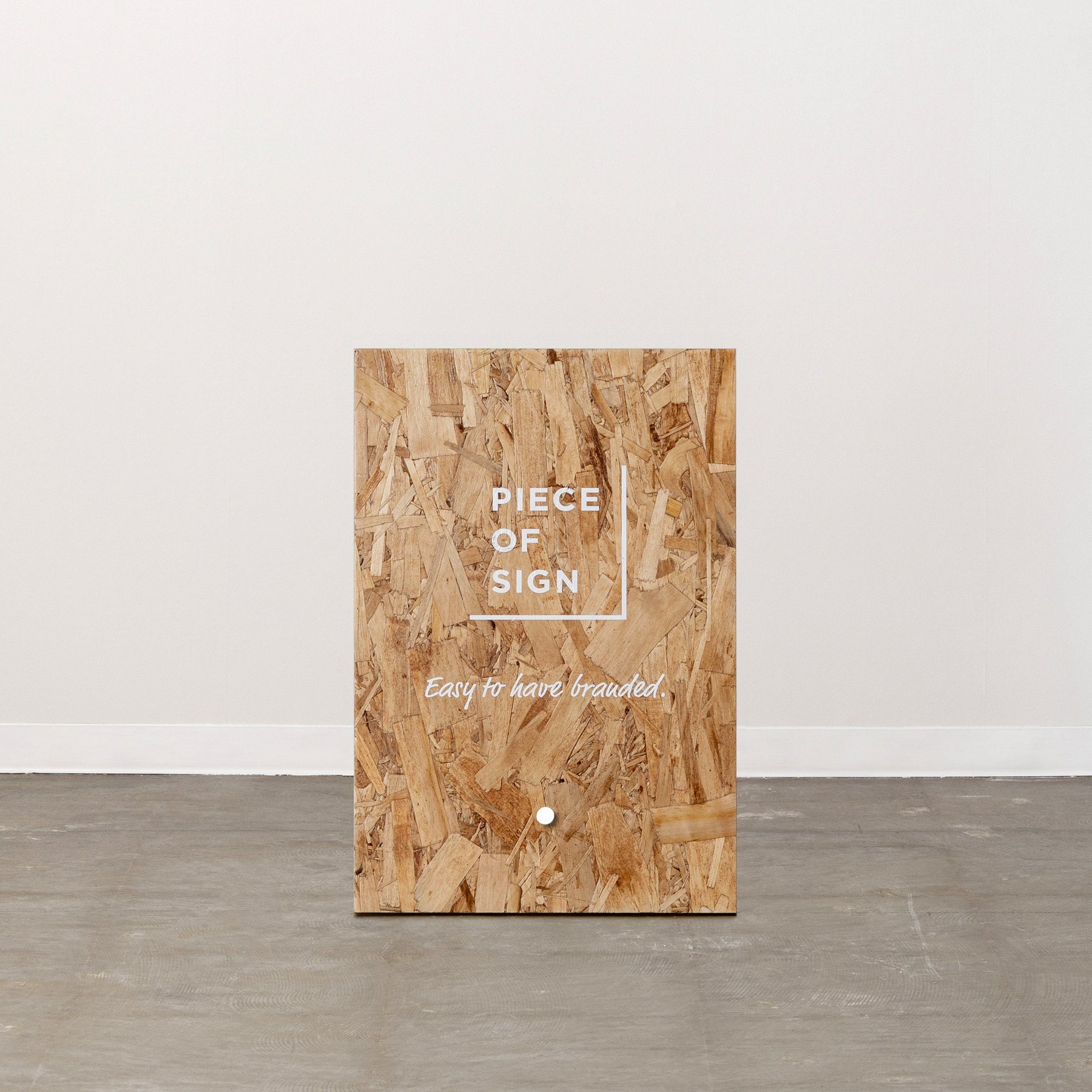Stick & Board Standing Sign