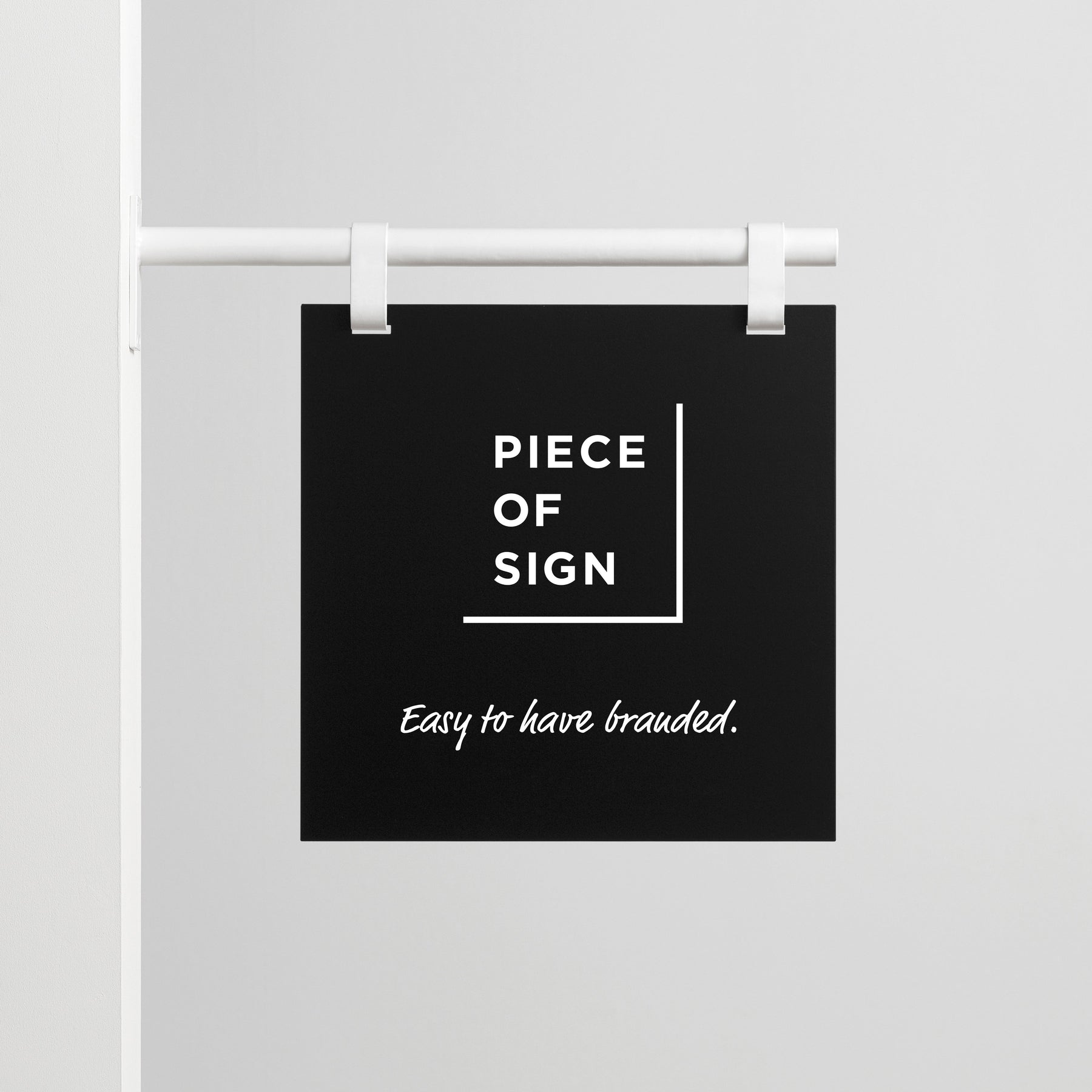 Projecting Hanging Sign - SQUARE - 16" × 16"