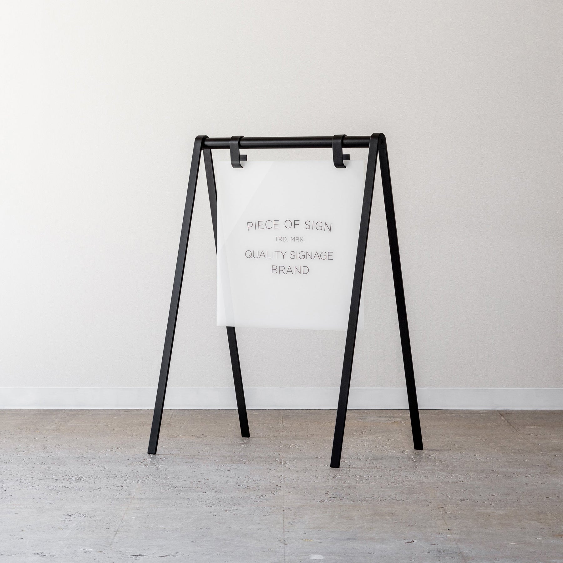 A-Frame Sidewalk Sign - 16" × 16"