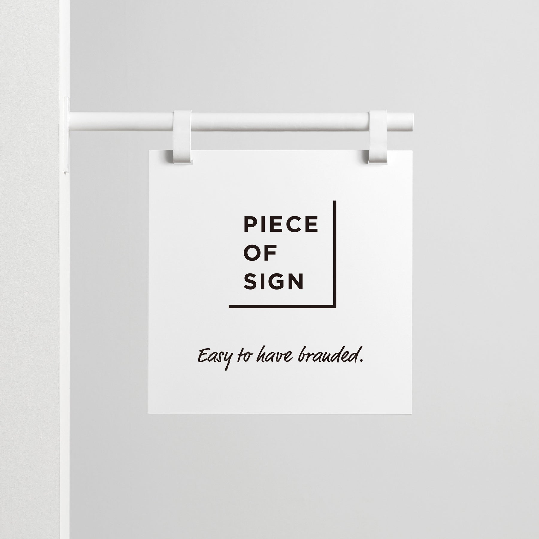 Projecting Hanging Sign - SQUARE - 16" × 16"